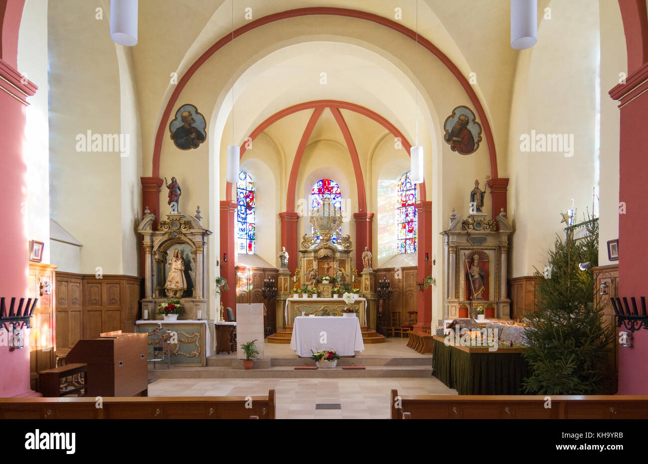 Church in Sandweiler Stock Photo - Alamy