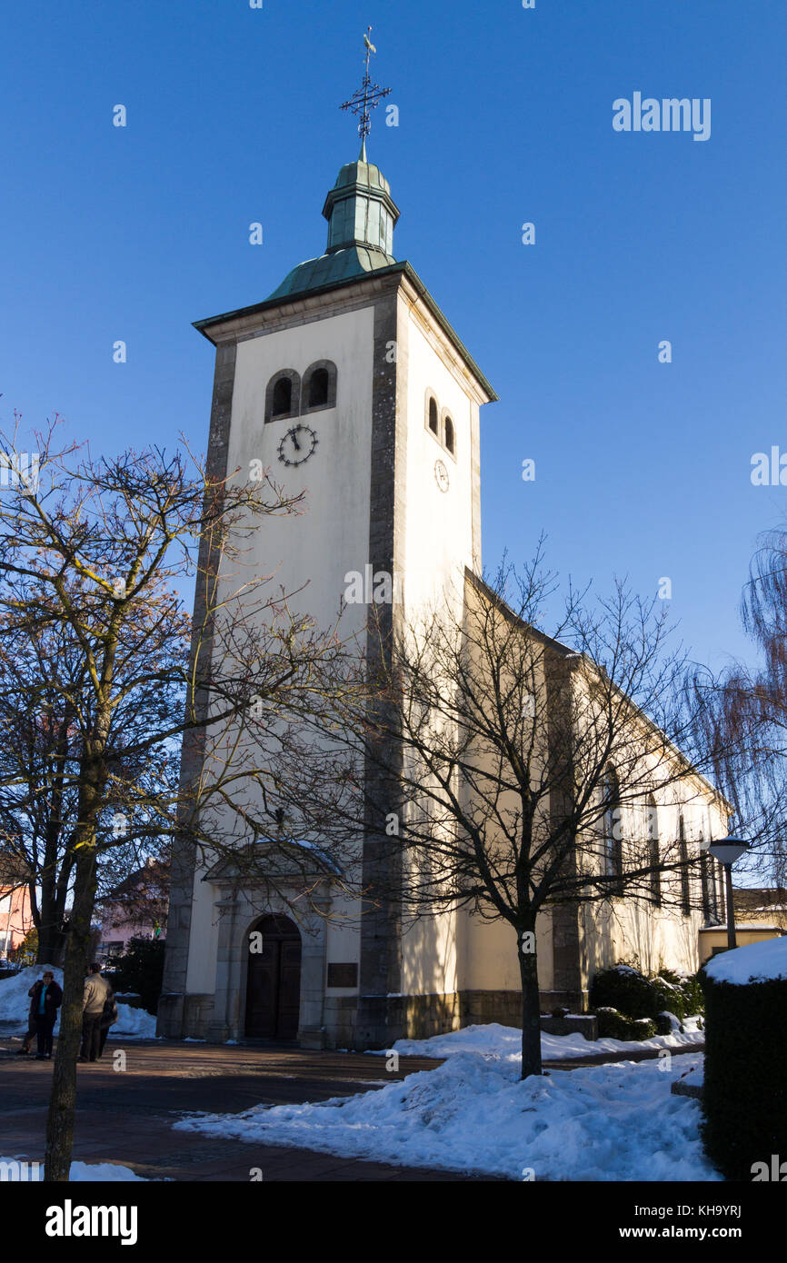 Church in Sandweiler Stock Photo - Alamy