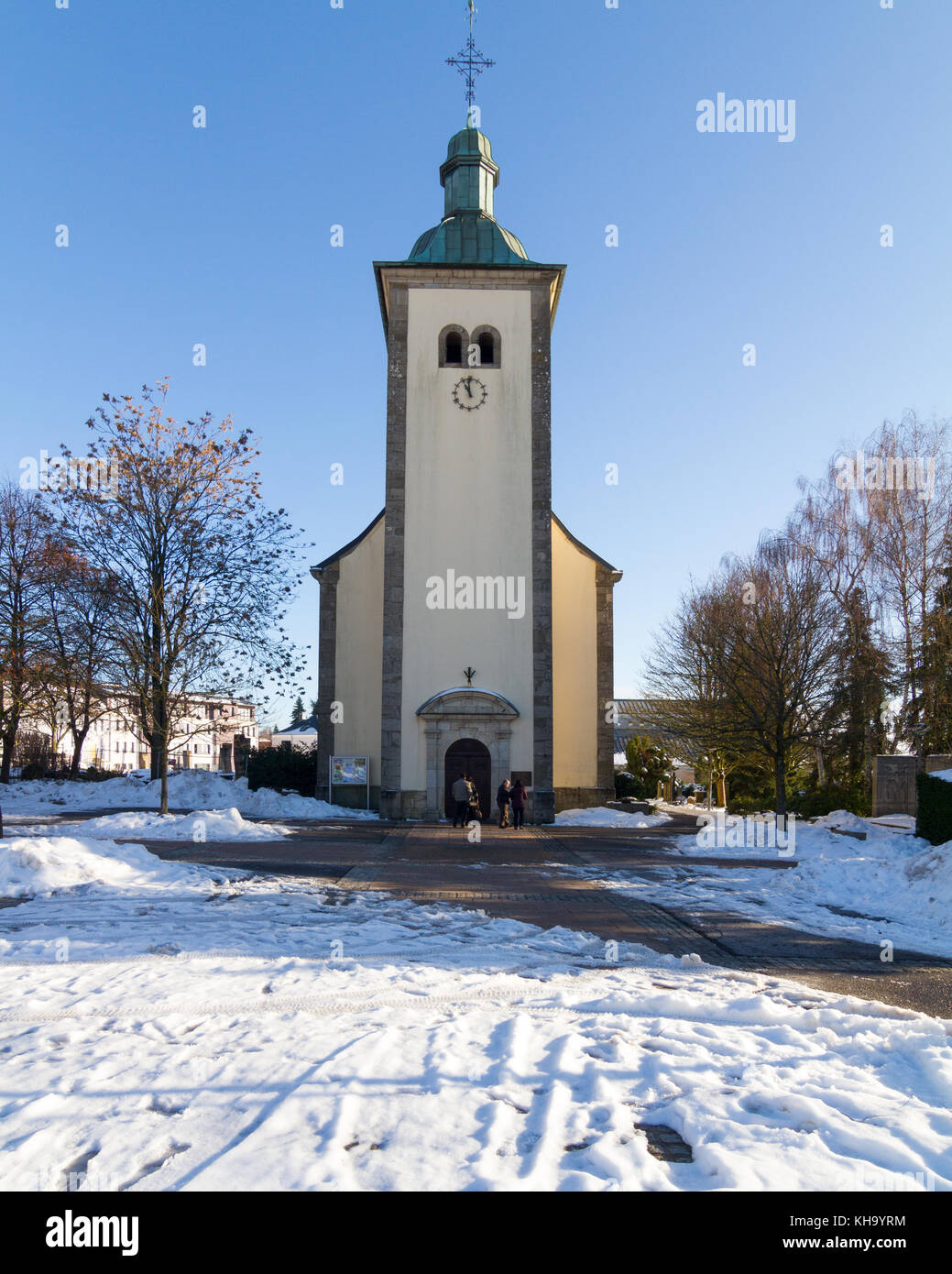 Church in Sandweiler Stock Photo - Alamy