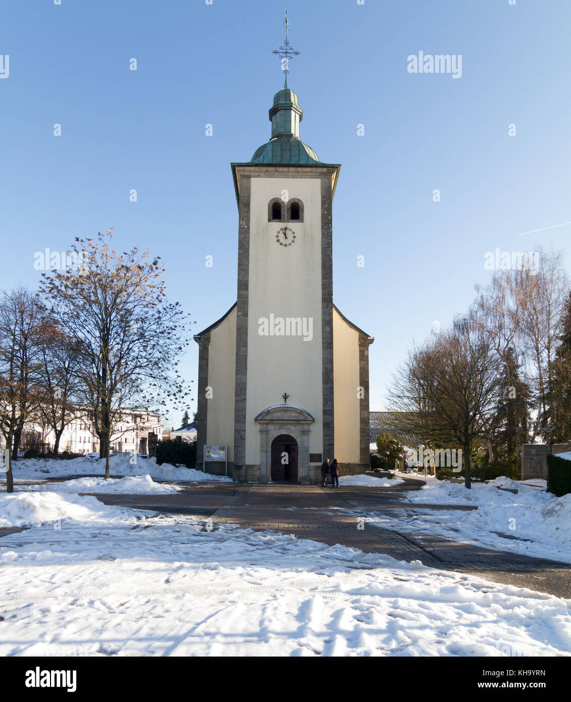 Church in Sandweiler Stock Photo - Alamy