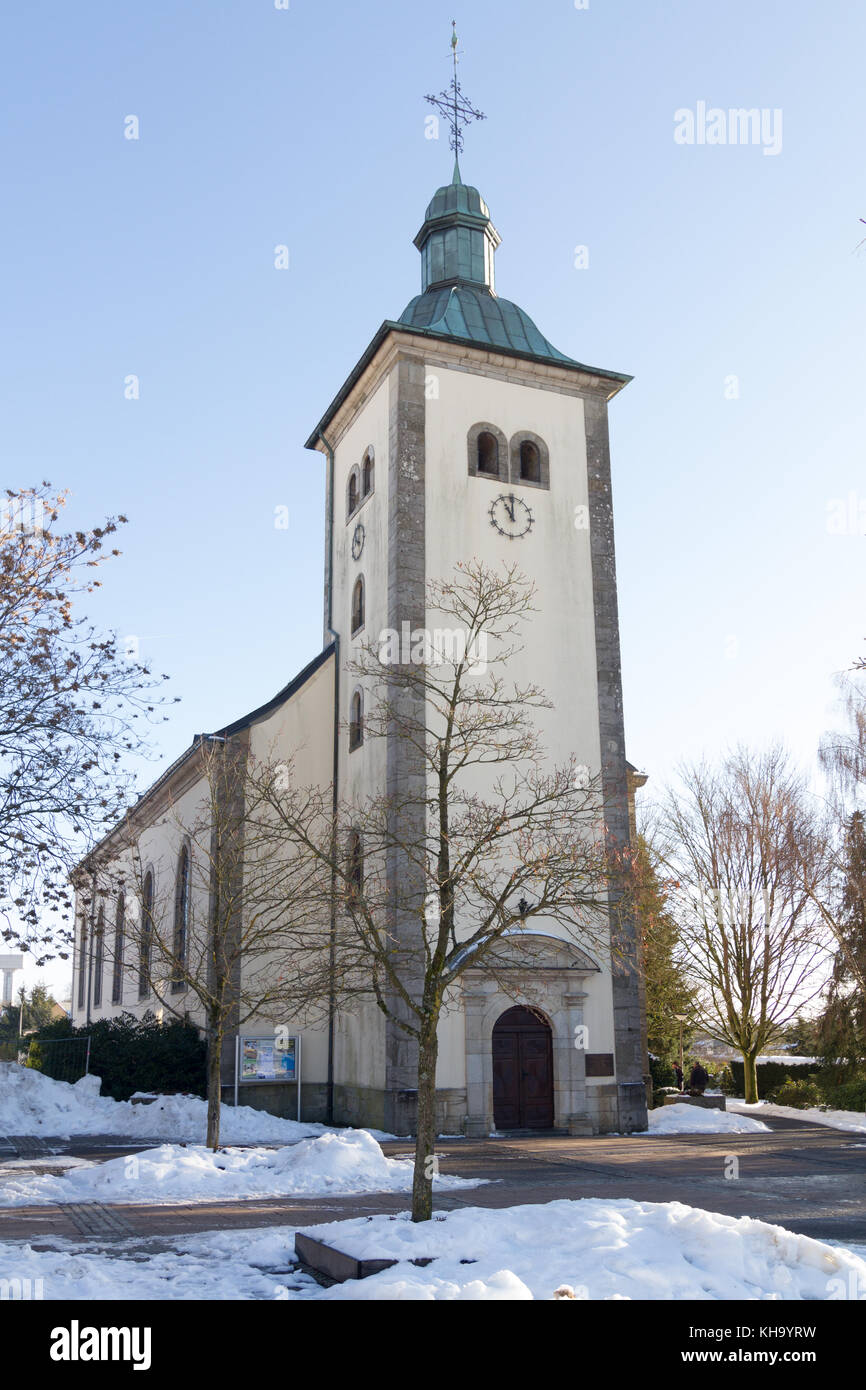 Church in Sandweiler Stock Photo - Alamy