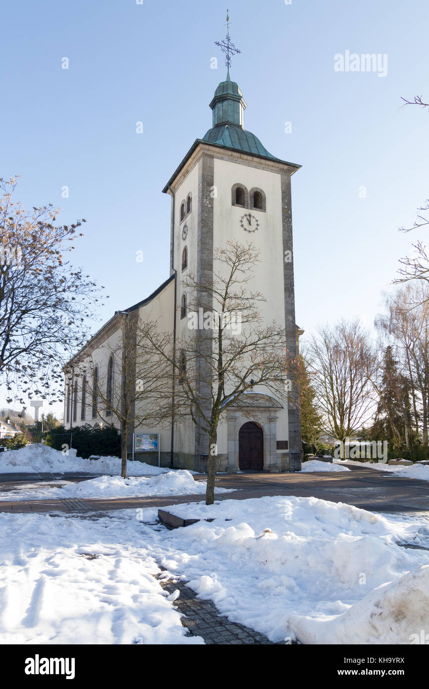 Church in Sandweiler Stock Photo - Alamy