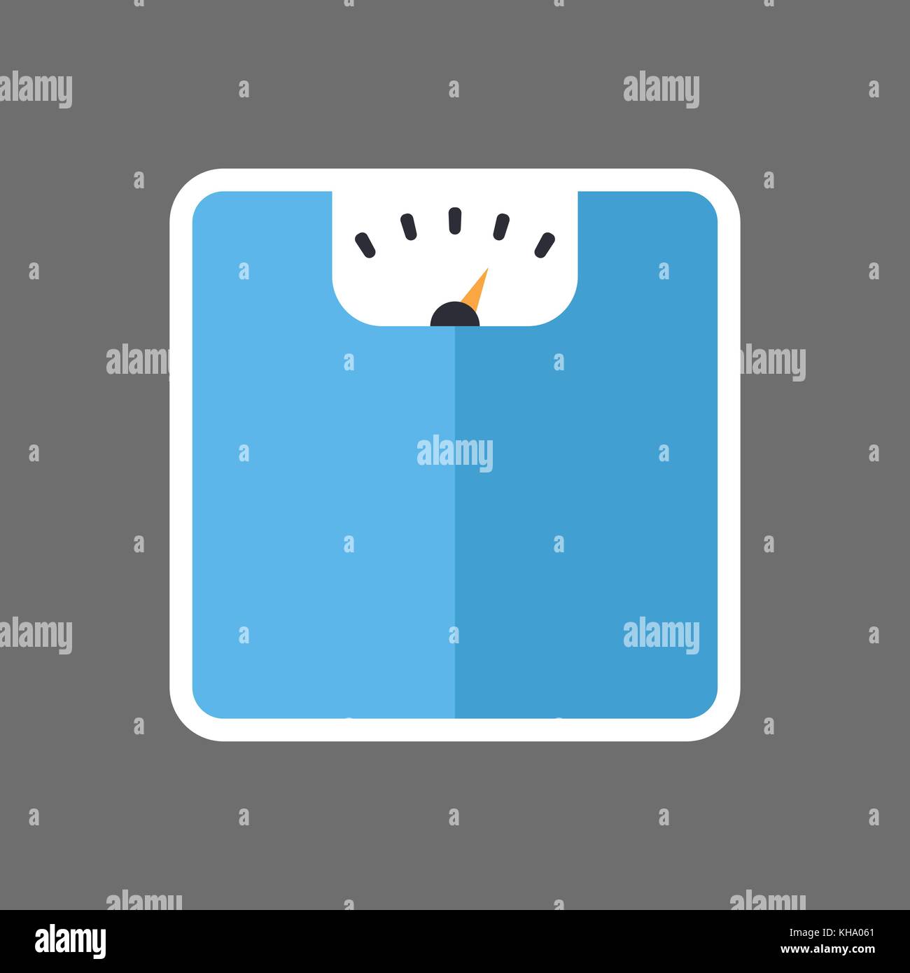 Vector logo overweight scales hi-res stock photography and images - Alamy