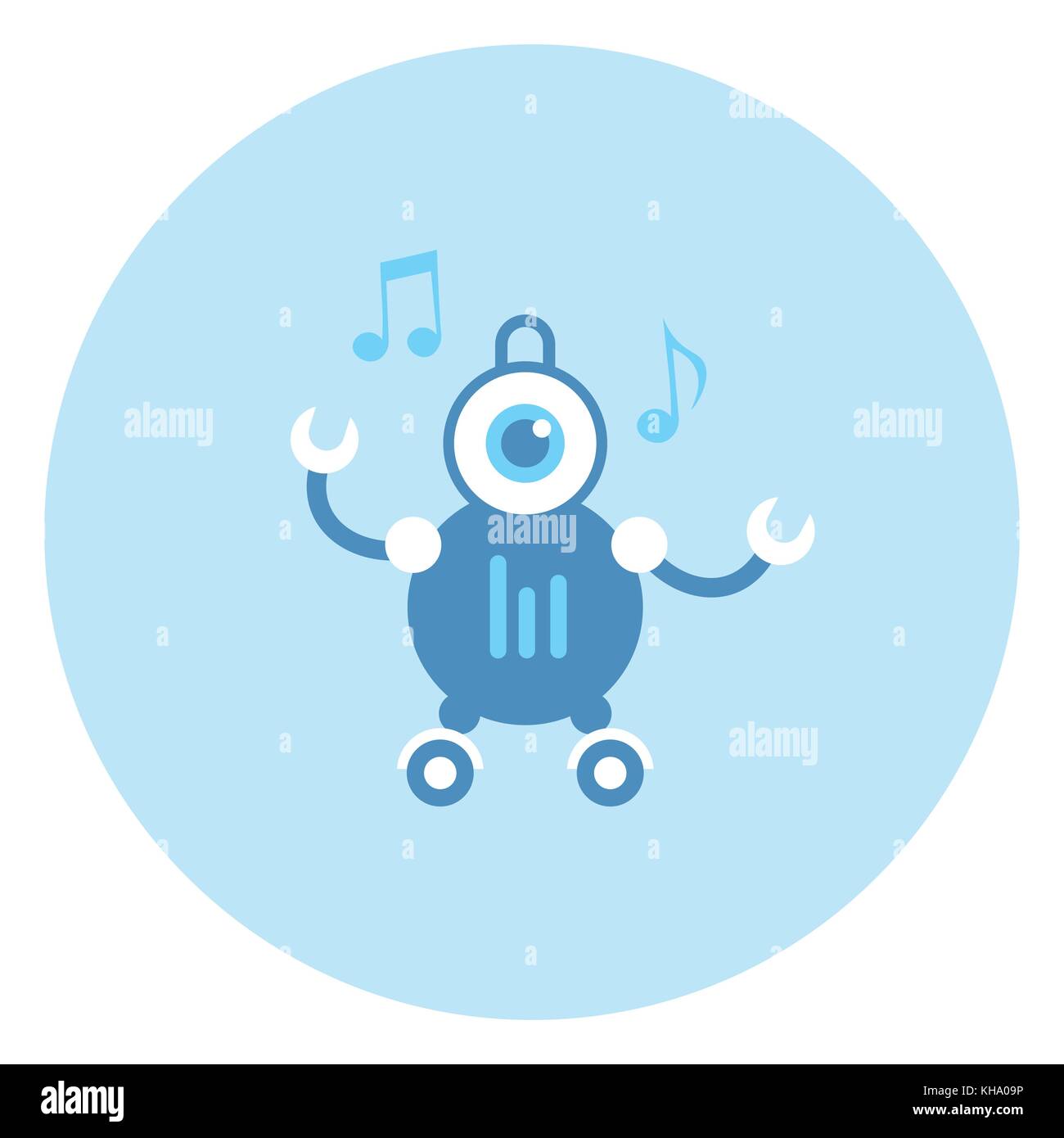 Automatic music machine Stock Vector Images - Alamy