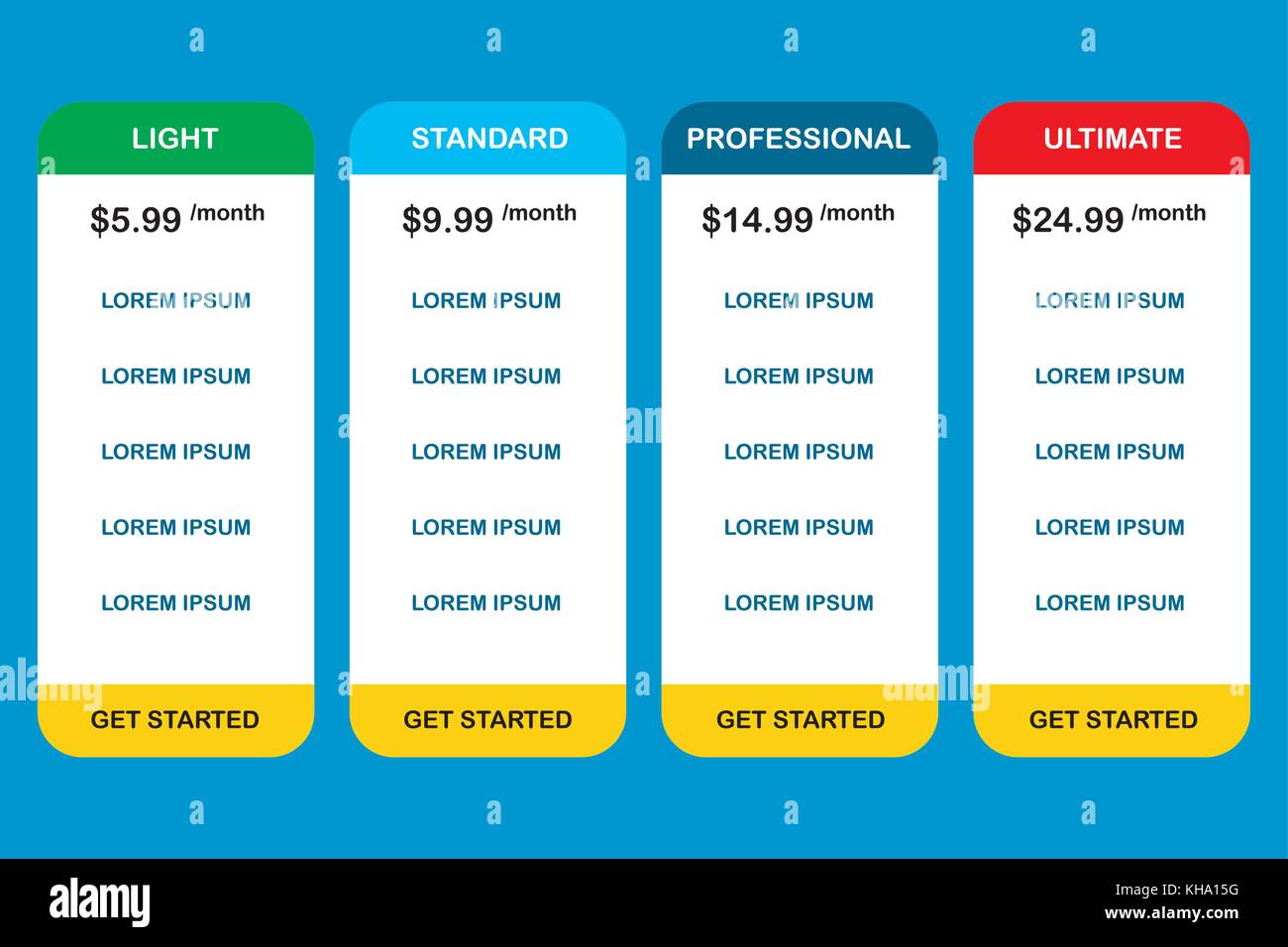 Subscription purchase Stock Vector Images - Alamy
