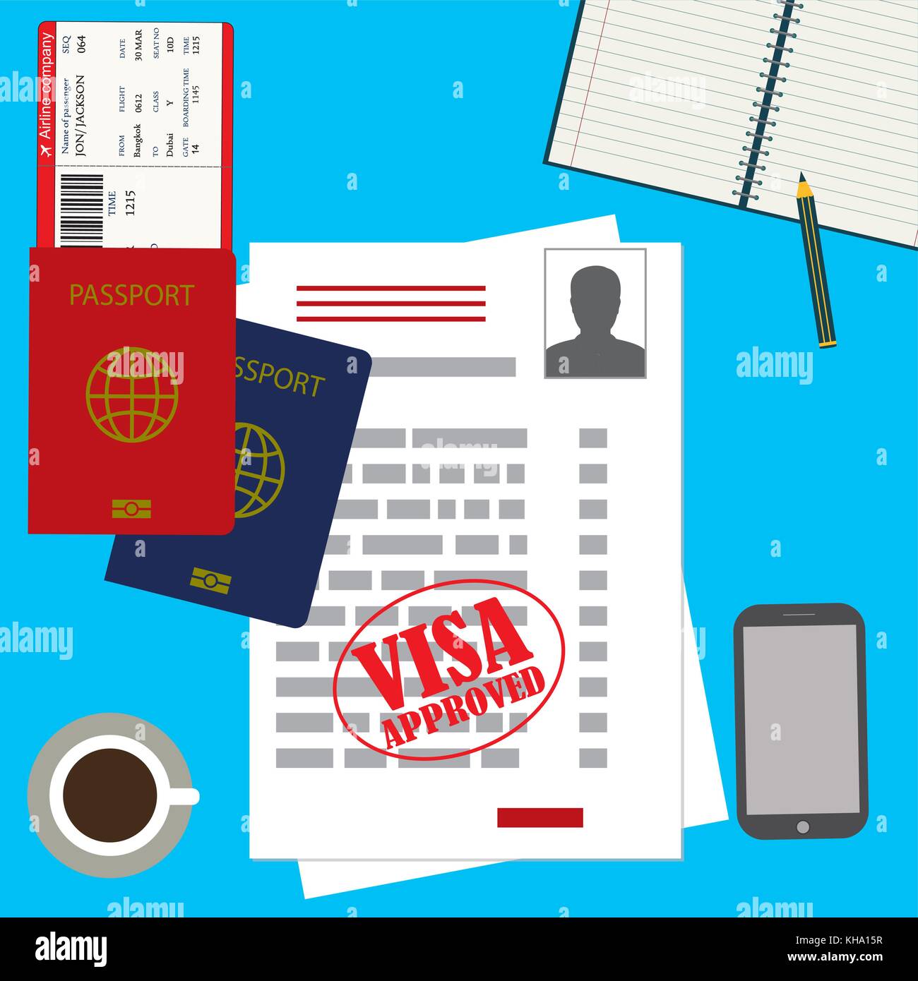 Permit stamp hi-res stock photography and images - Alamy