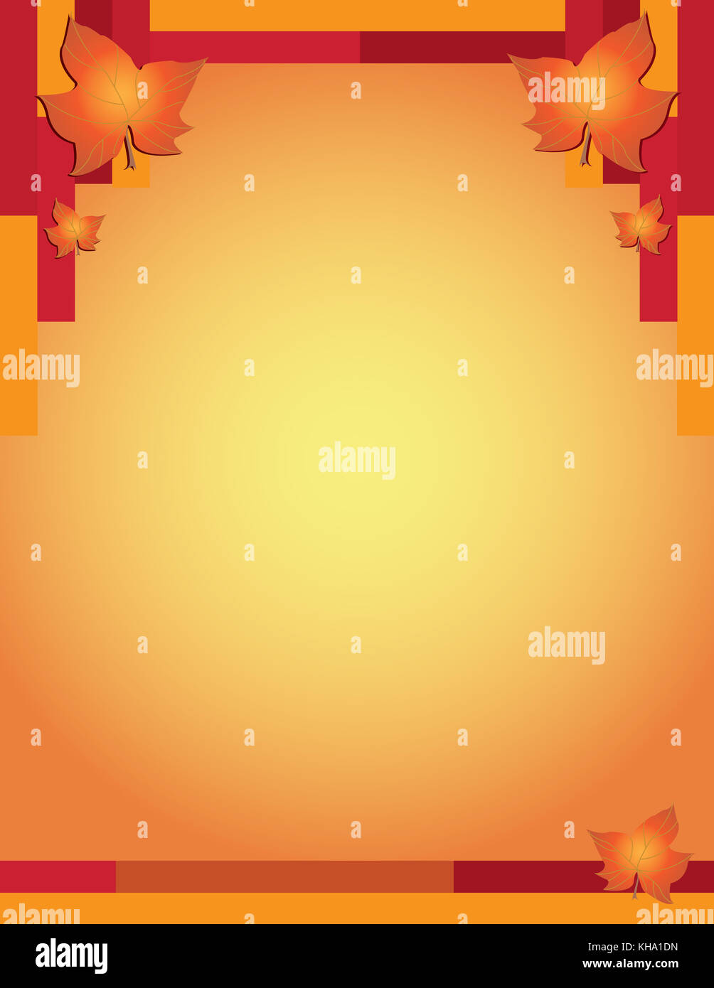 Fall border hi-res stock photography and images - Alamy