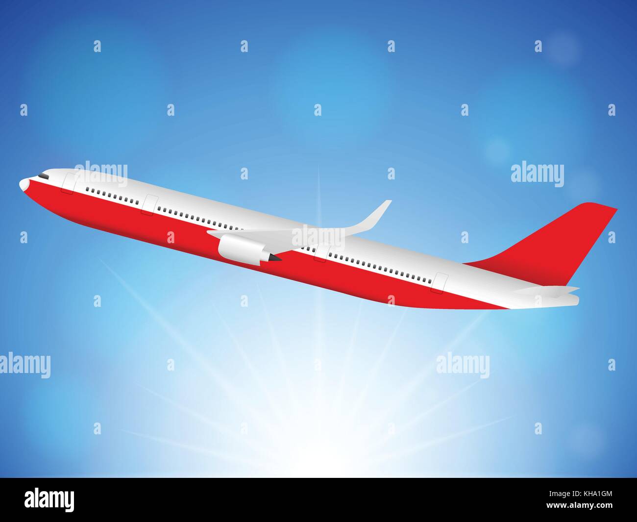 Light blue grey sky Stock Vector Images - Alamy