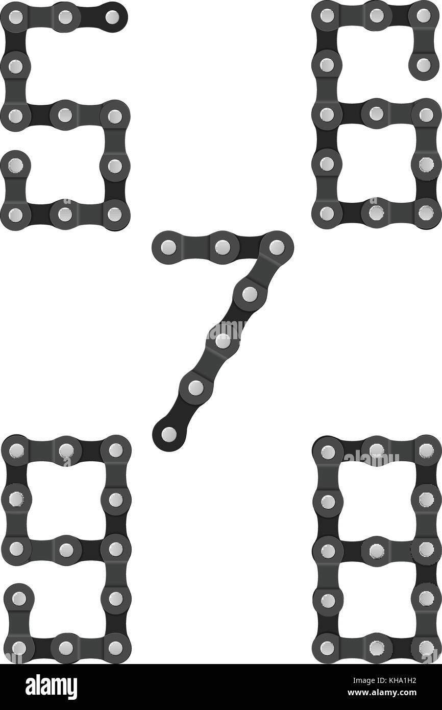 6 on bike Stock Vector Images - Alamy