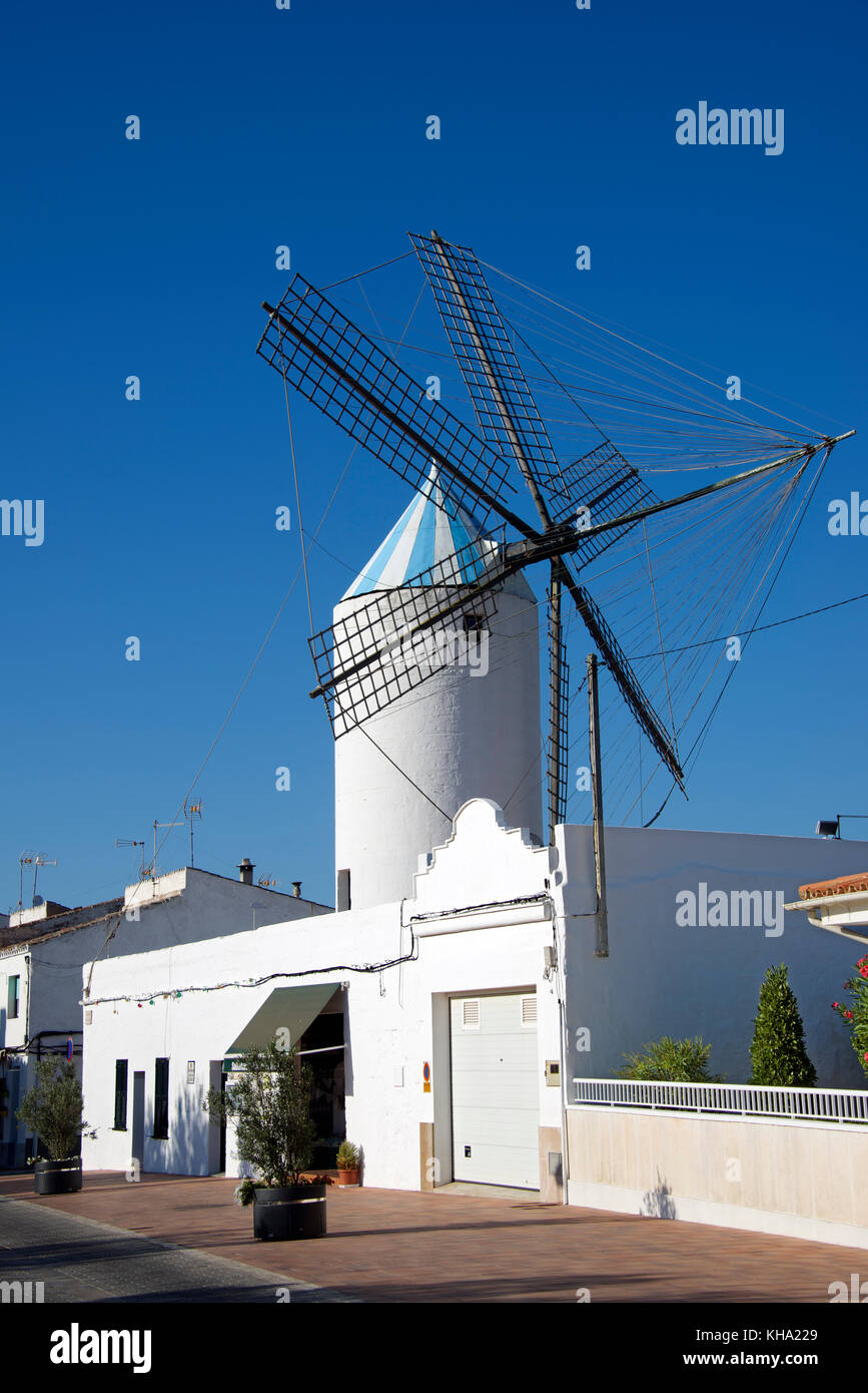Saint Lluis Menorca Spain Stock Photo - Alamy
