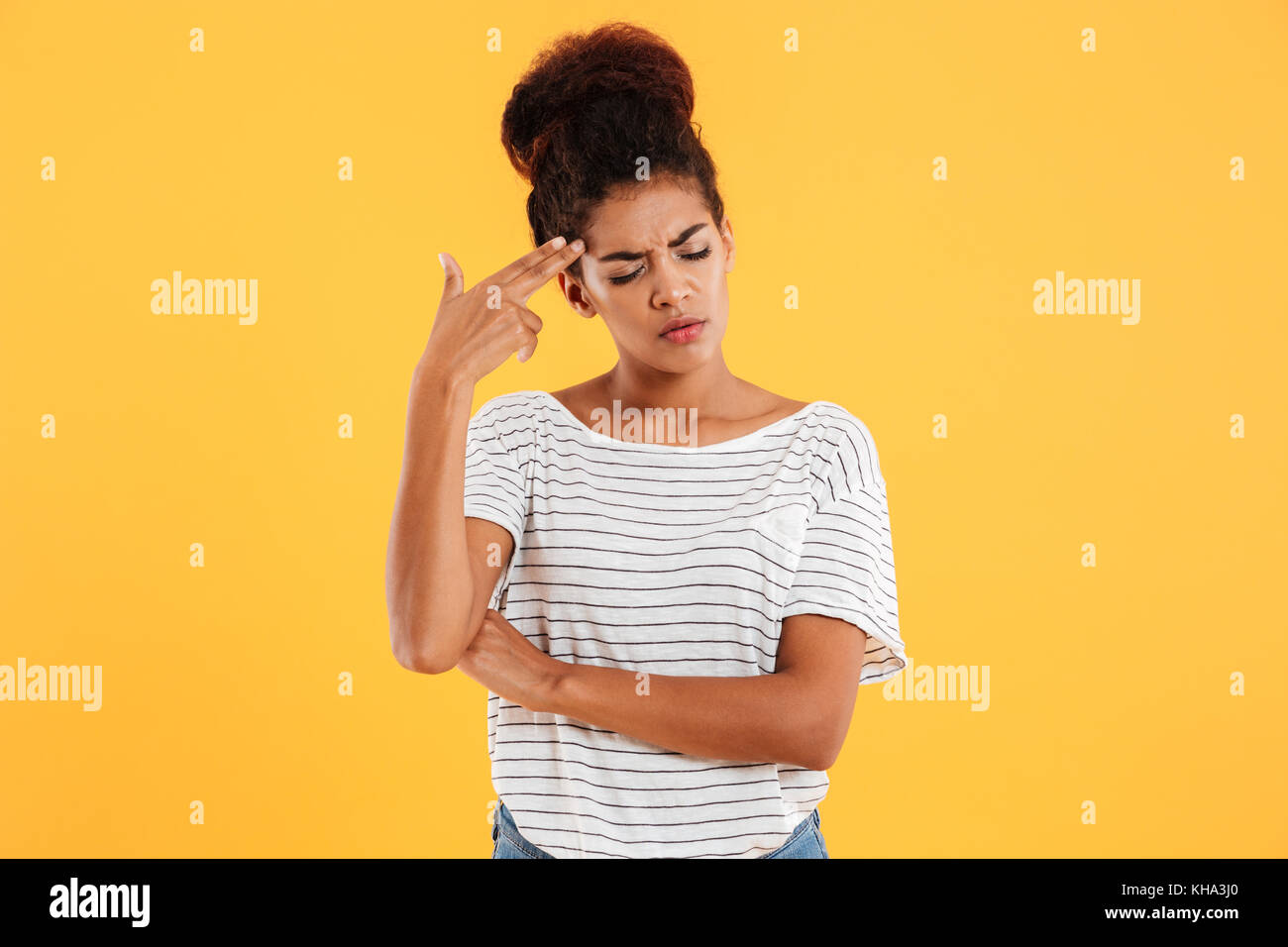 Hand making gun hi-res stock photography and images - Alamy