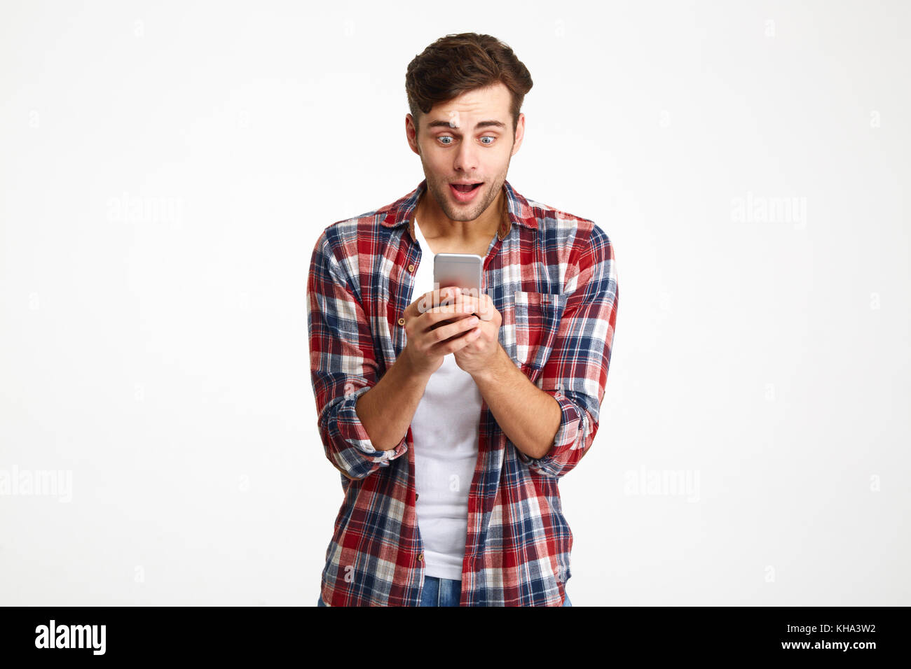 Amused man hi-res stock photography and images - Alamy