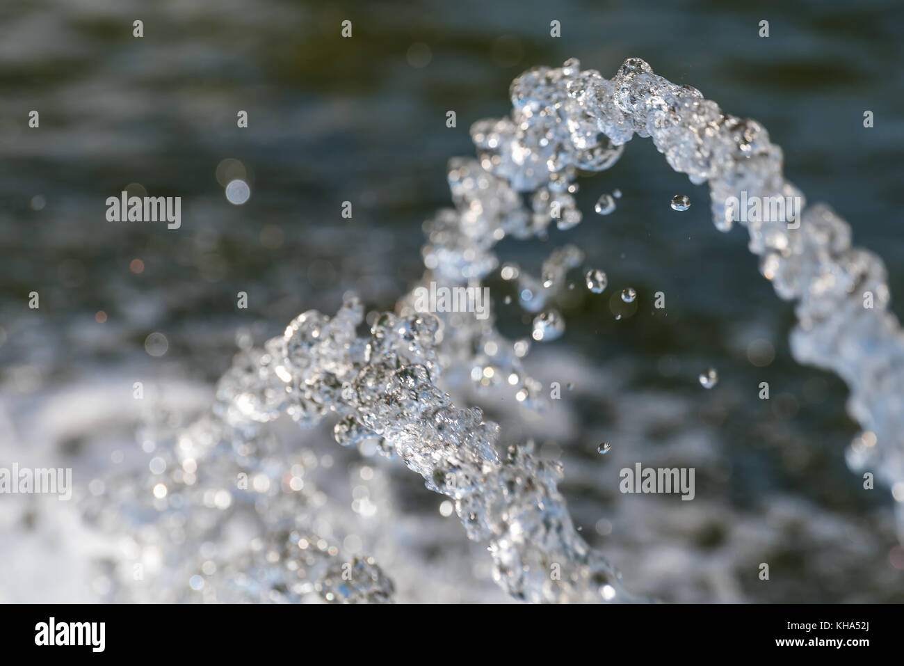 Beautiful abstract decorative background with frozen droplets and ...