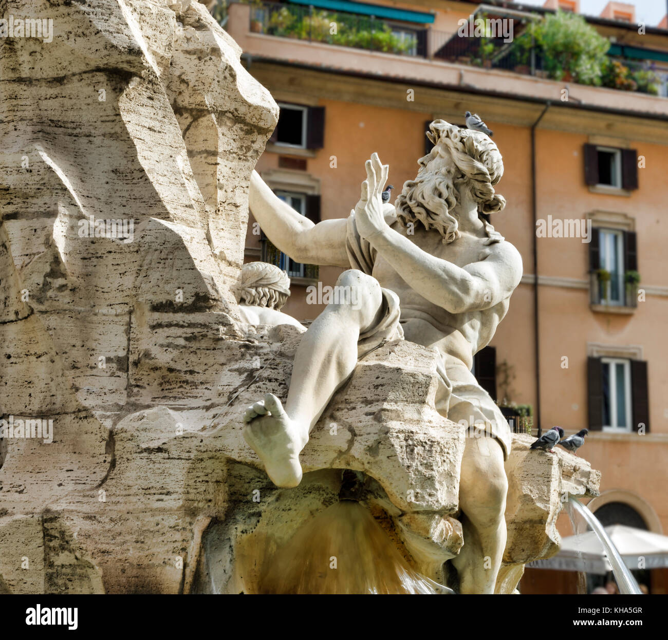 Fountain Of The Four Rivers Danube