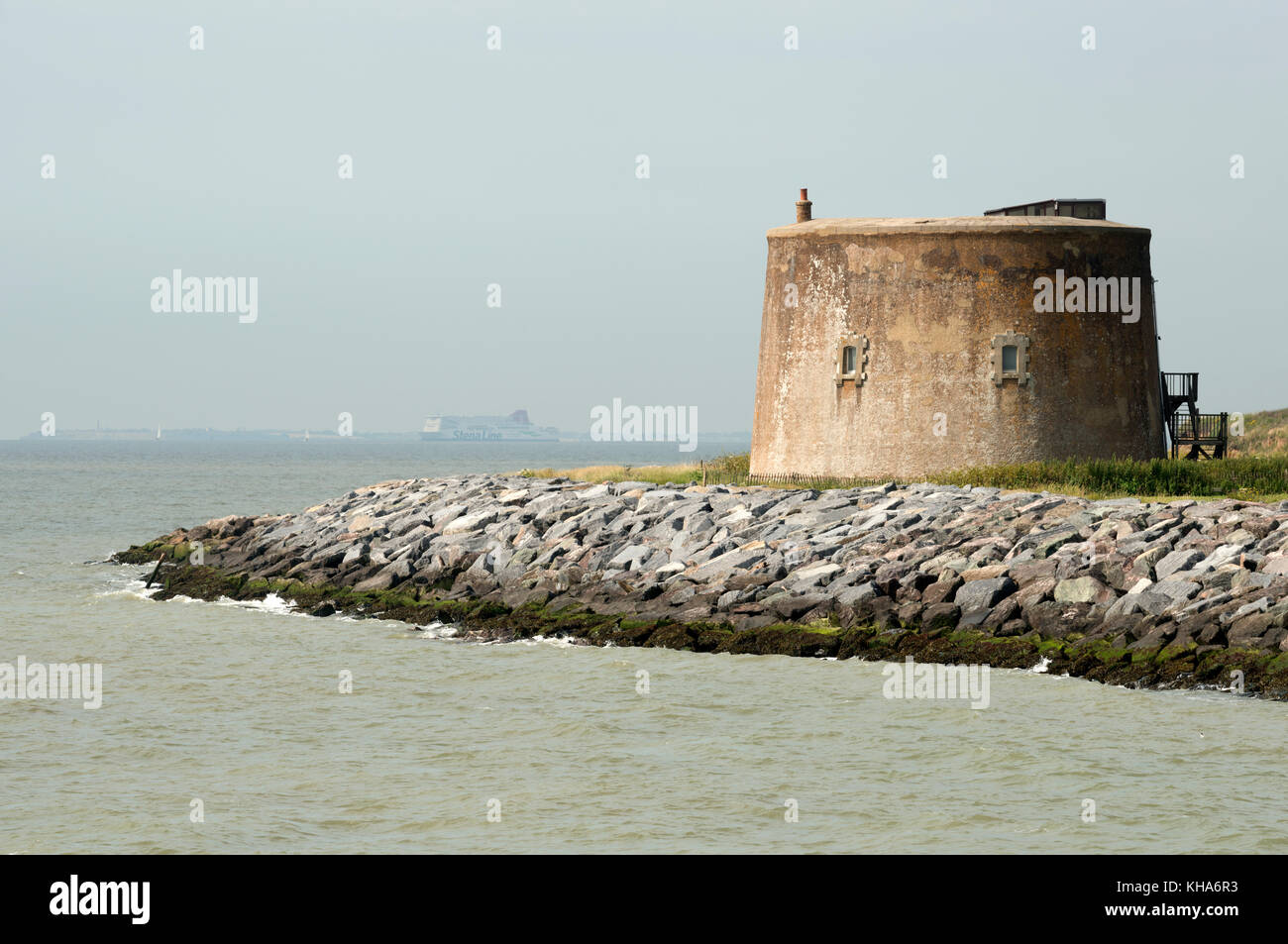 Martello Tower, East Lane, Bawdsey, Suffolk, England Stock Photo - Alamy