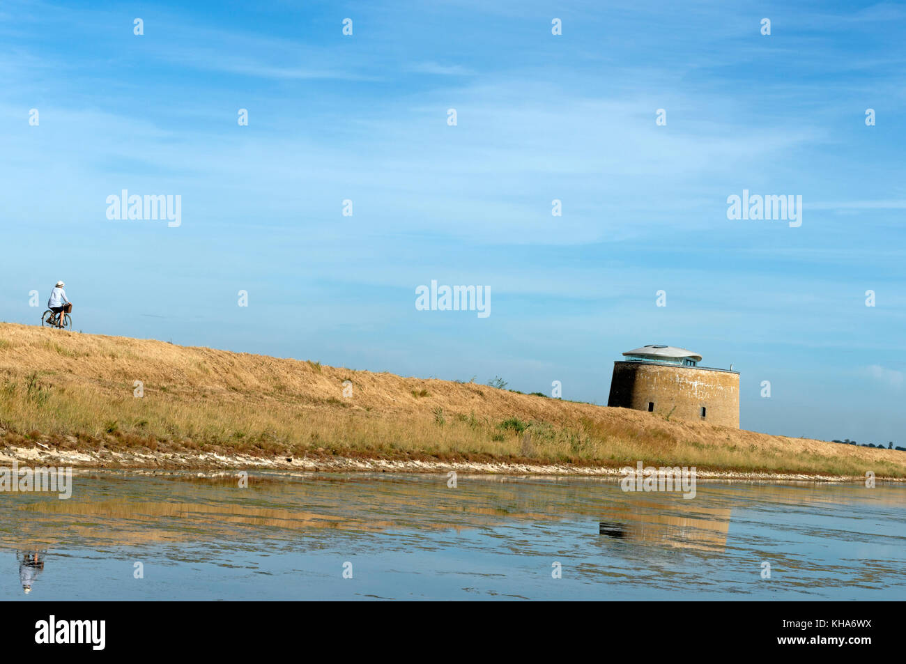 Suffolk coastal path, Bawdsey, Suffolk, England Stock Photo - Alamy