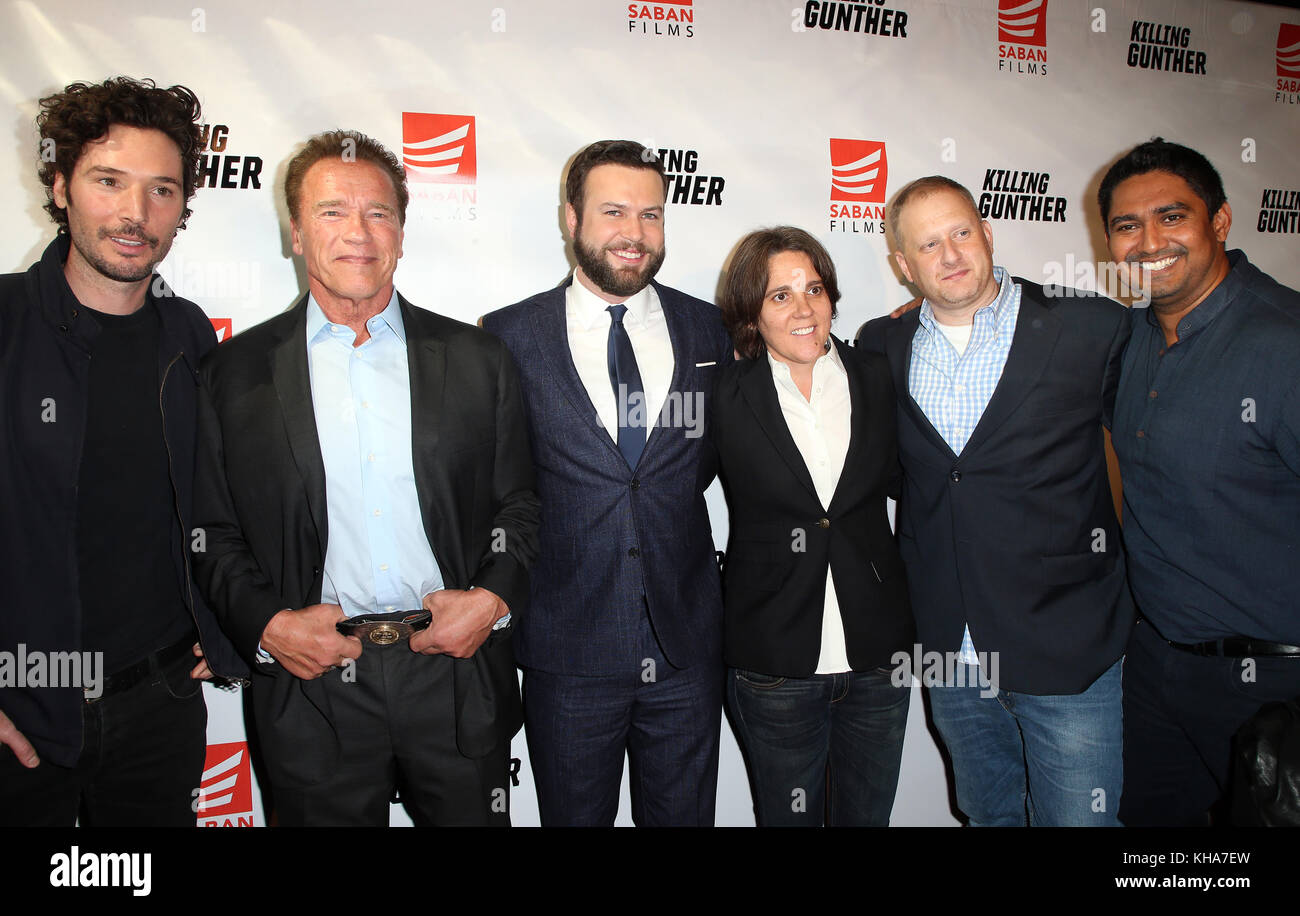 Premiere Of Saban Films' 'Killing Gunther' Featuring: Arnold ...