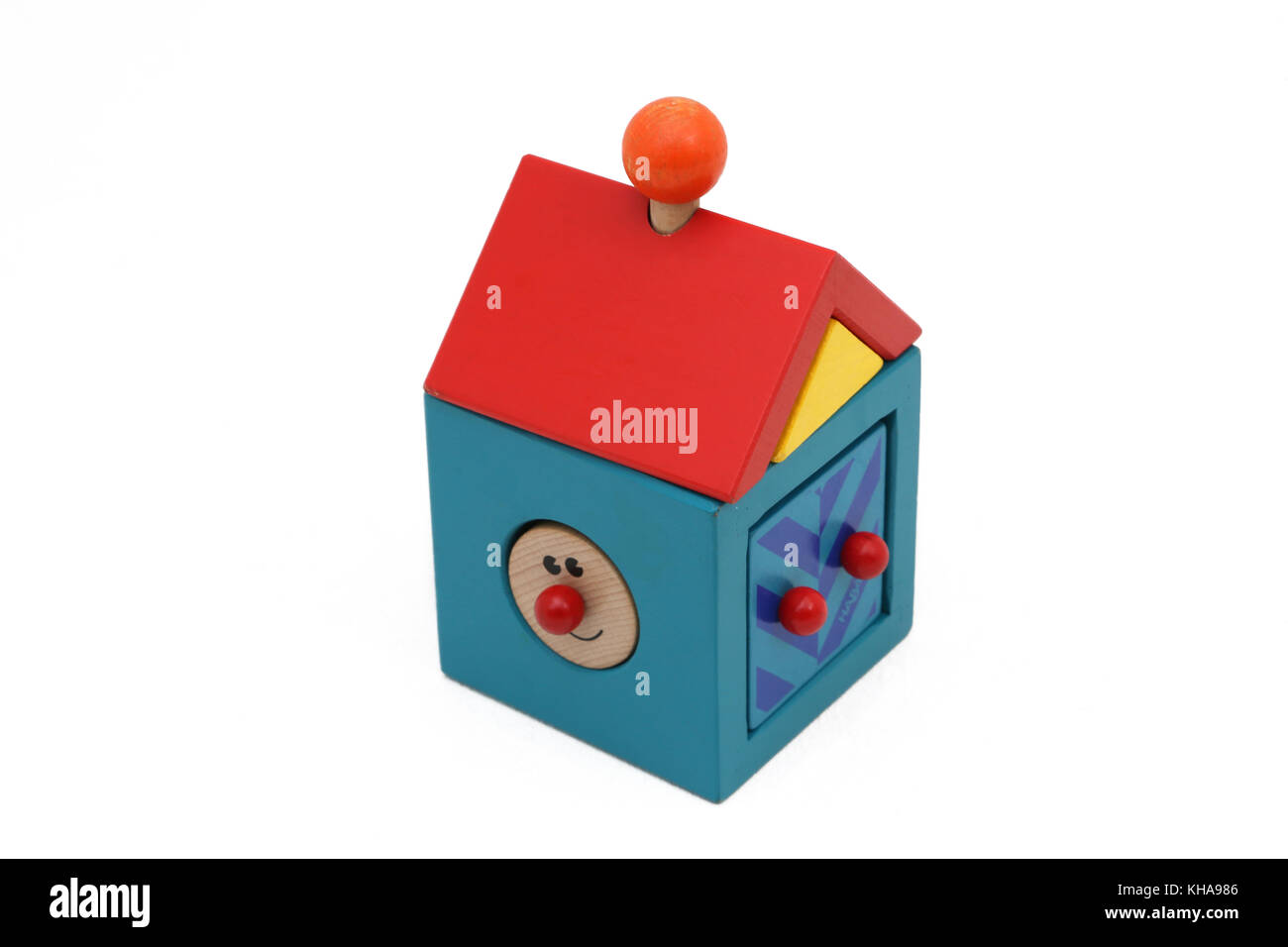 Magnetic Buildng Block House by HABA Stock Photo - Alamy