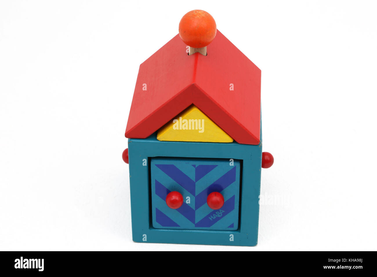 Magnetic Buildng Block House by HABA Stock Photo - Alamy