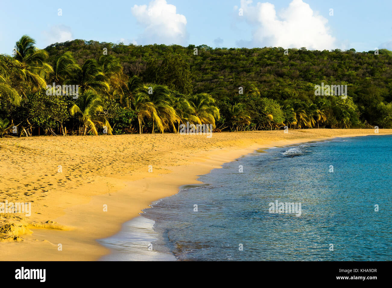 Saline Bay's beach, Mayreau, Saint-Vincent and the Grenadines, West ...