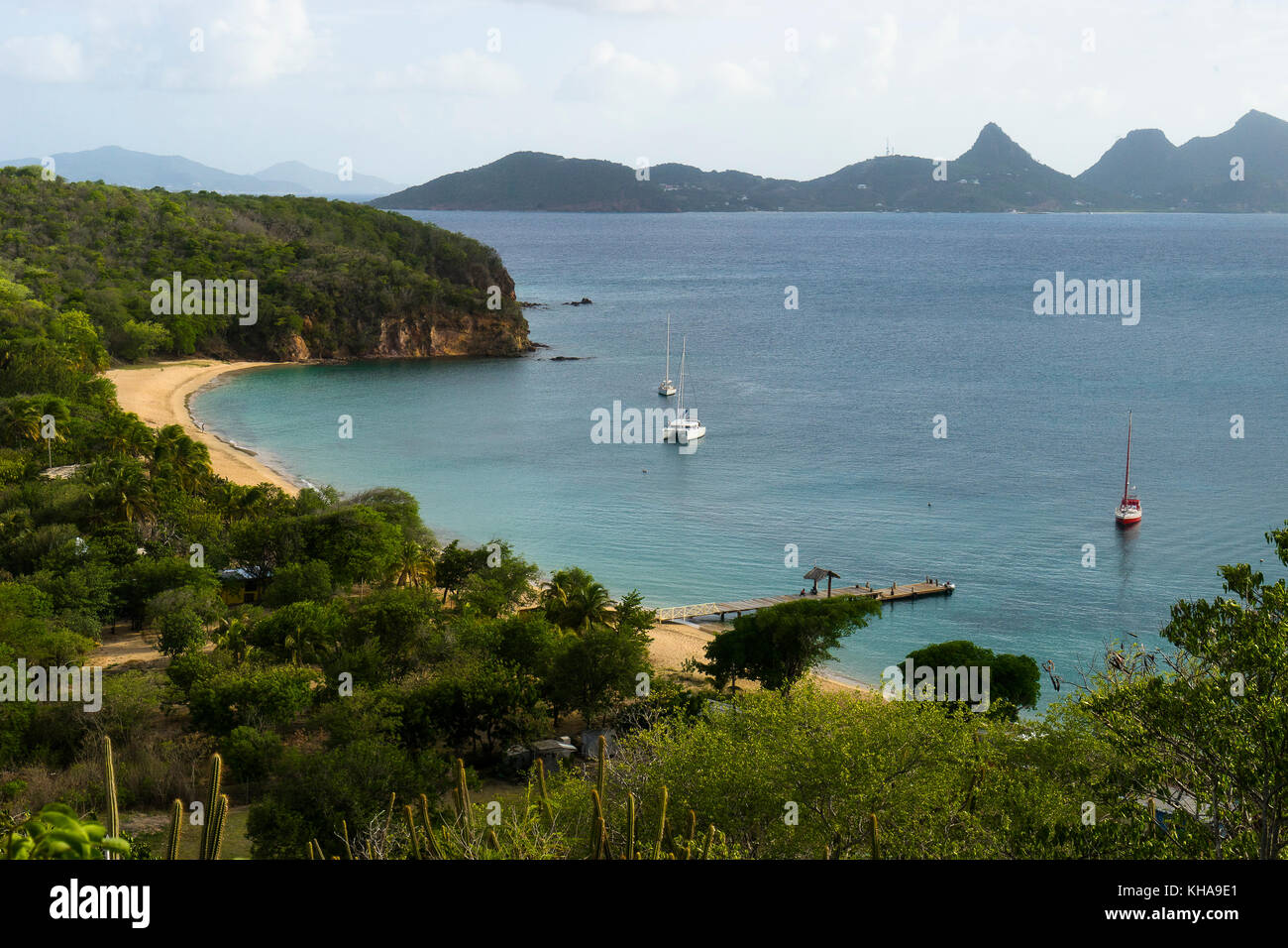 Saline island grenadines hi-res stock photography and images - Alamy