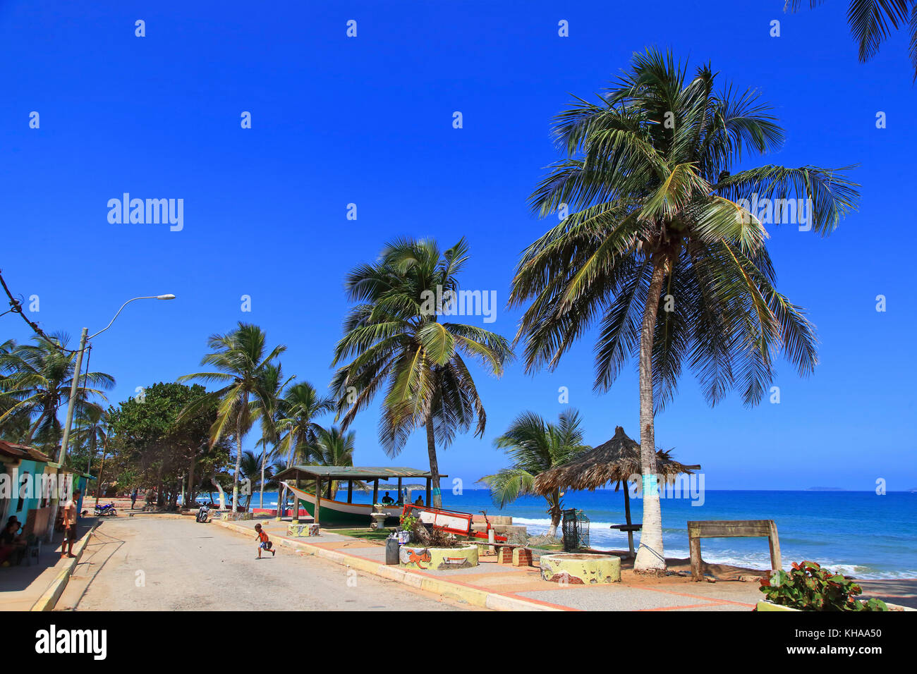 Venezuela, Margarita Island. El Cardon Stock Photo - Alamy