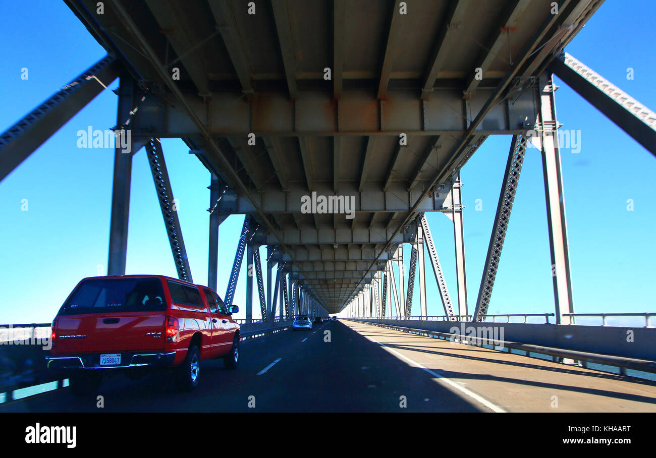 Usa, California, San Francisco, Richmond-San Rafael Bridge Stock Photo - Alamy