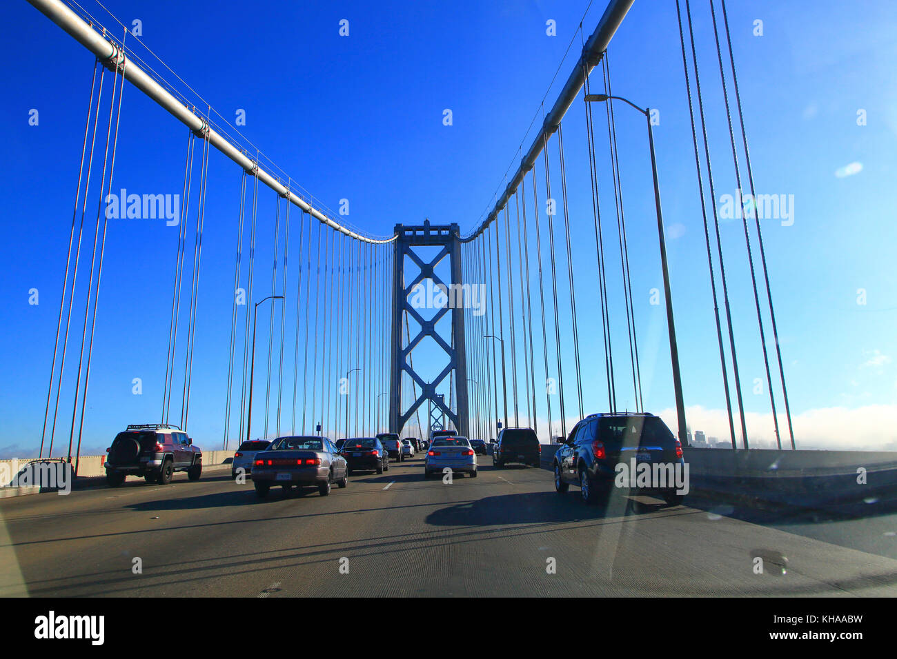 Usa, California, San Francisco, Richmond-San Rafael Bridge Stock Photo - Alamy