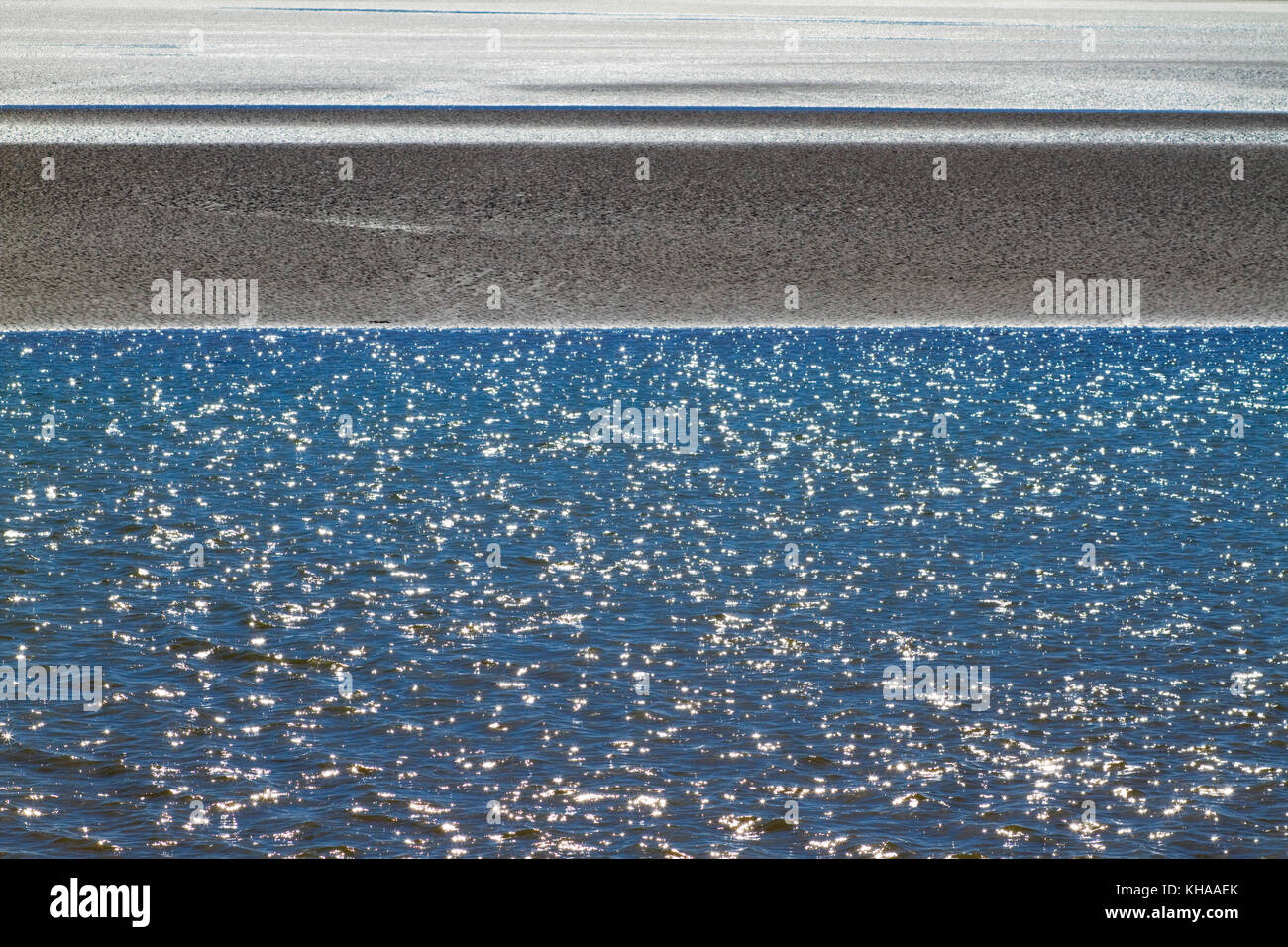 France, Vendee, sand bank in the sea Stock Photo - Alamy