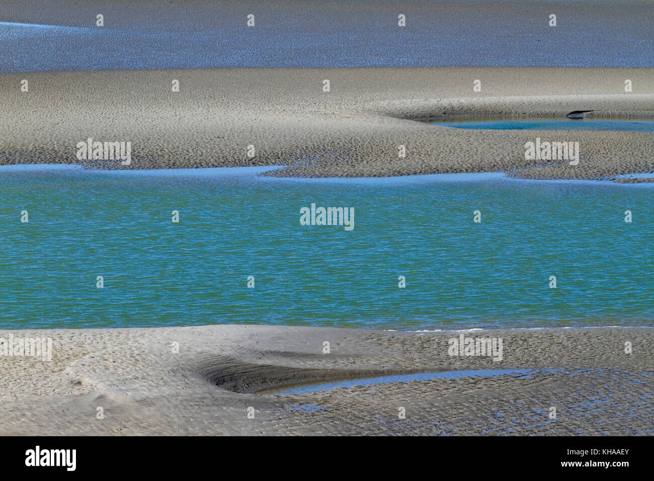 France, Vendee, sand bank during rising tide Stock Photo - Alamy