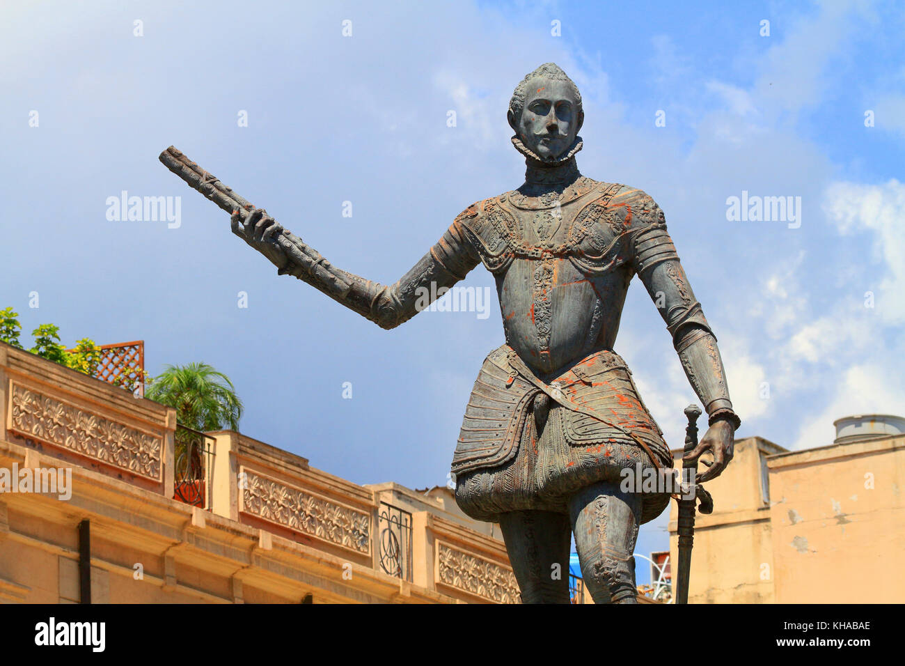 Italy, Sicilia, Messina. Statue Stock Photo - Alamy