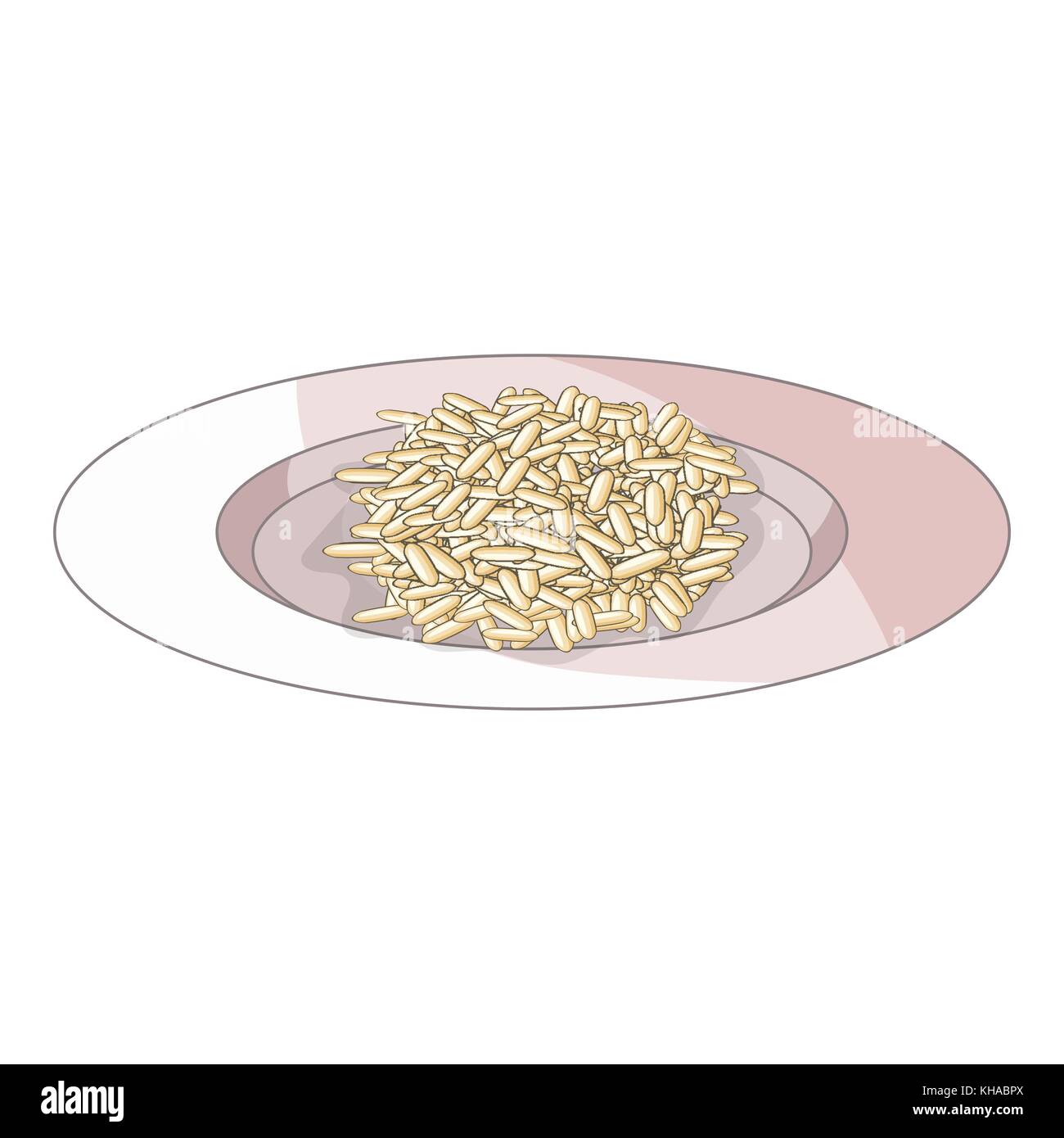 Country style plate Stock Vector Images - Alamy