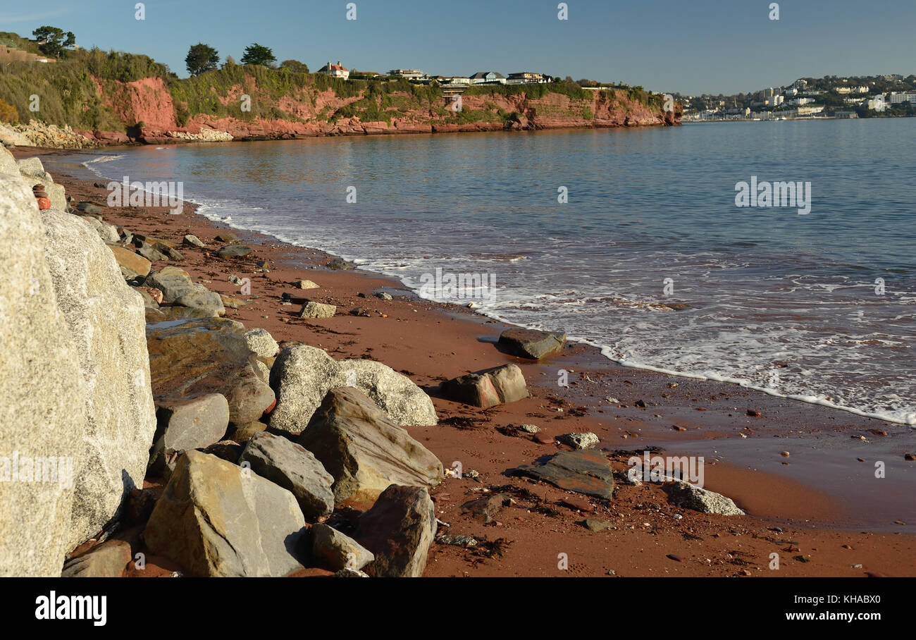 Rock armour on the beach hi-res stock photography and images - Alamy