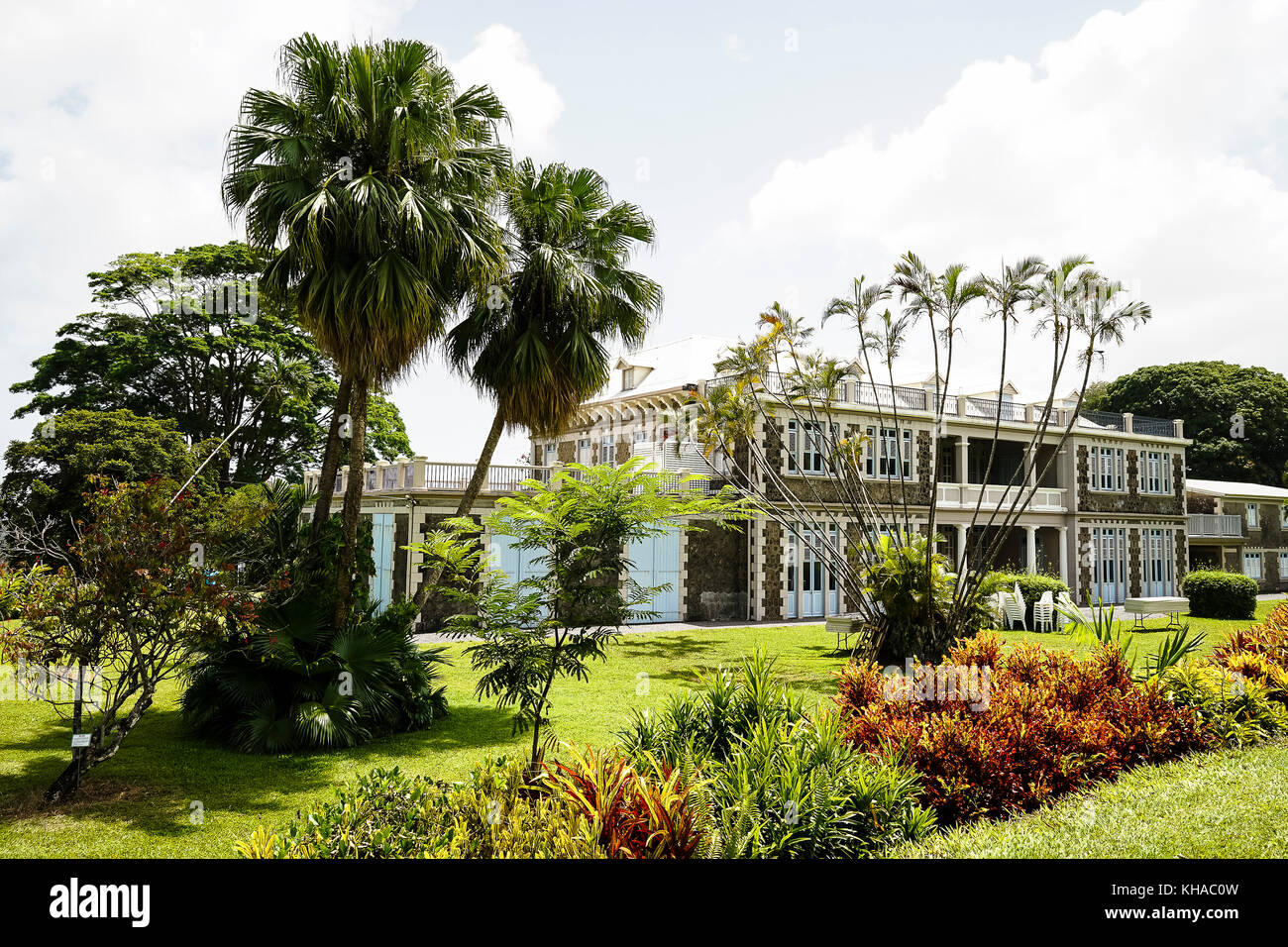 distillery Depaz, castel and tropical garden, Saint-Pierre, Martinique ...