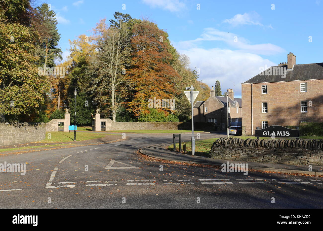 Glamis Village High Resolution Stock Photography and Images - Alamy