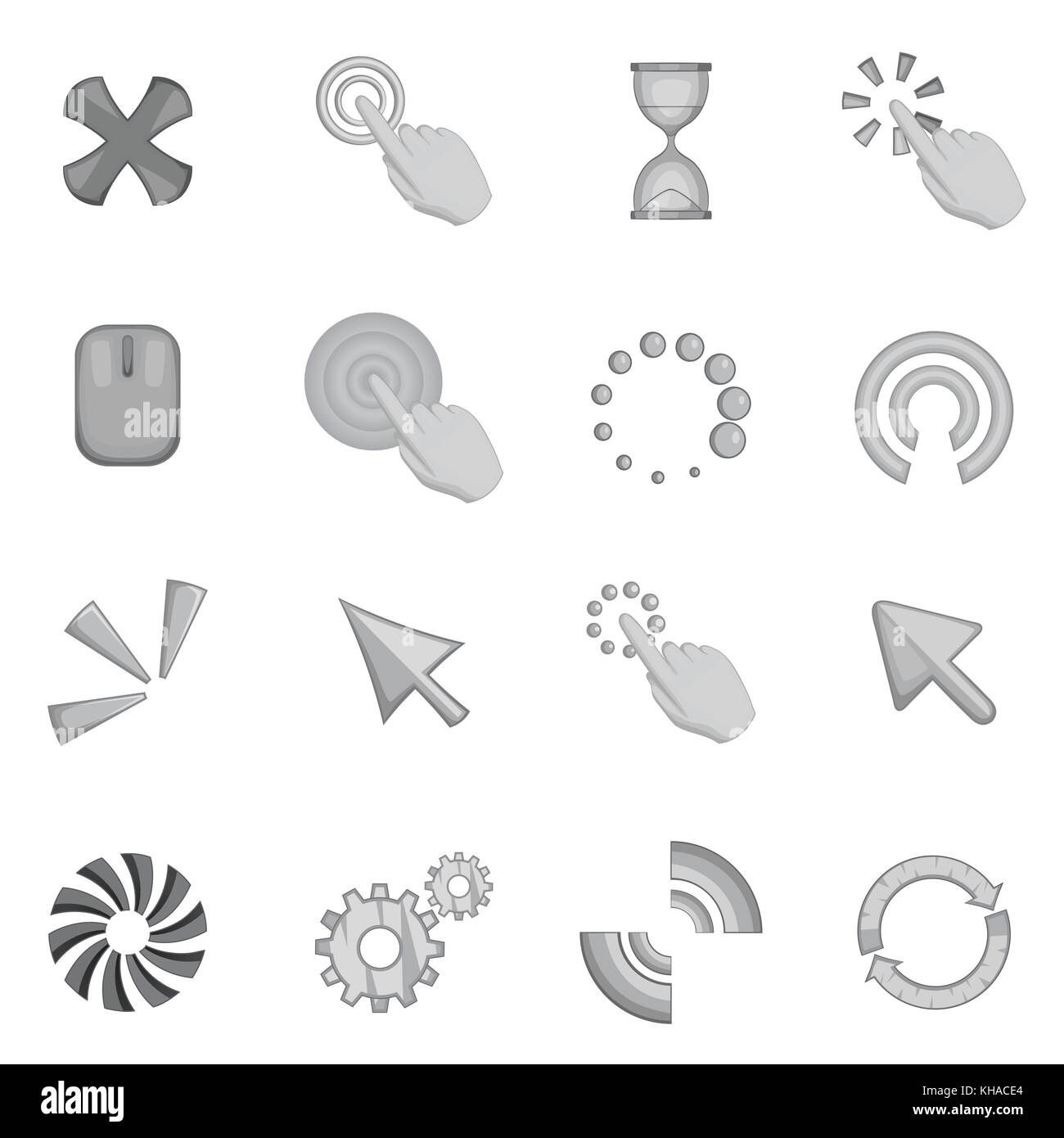 Cursors icon Cut Out Stock Images & Pictures - Alamy