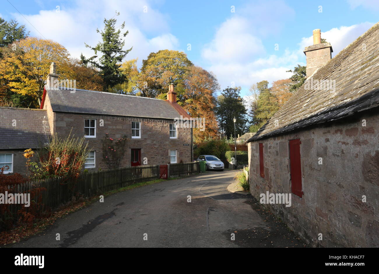 Glamis Village High Resolution Stock Photography and Images - Alamy