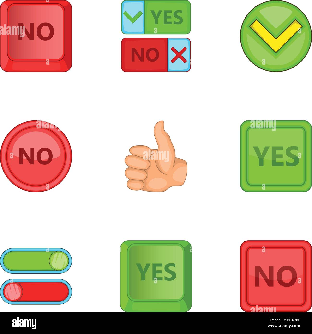 No Check Mark Icon Cartoon Stock Photos & No Check Mark Icon Cartoon ...