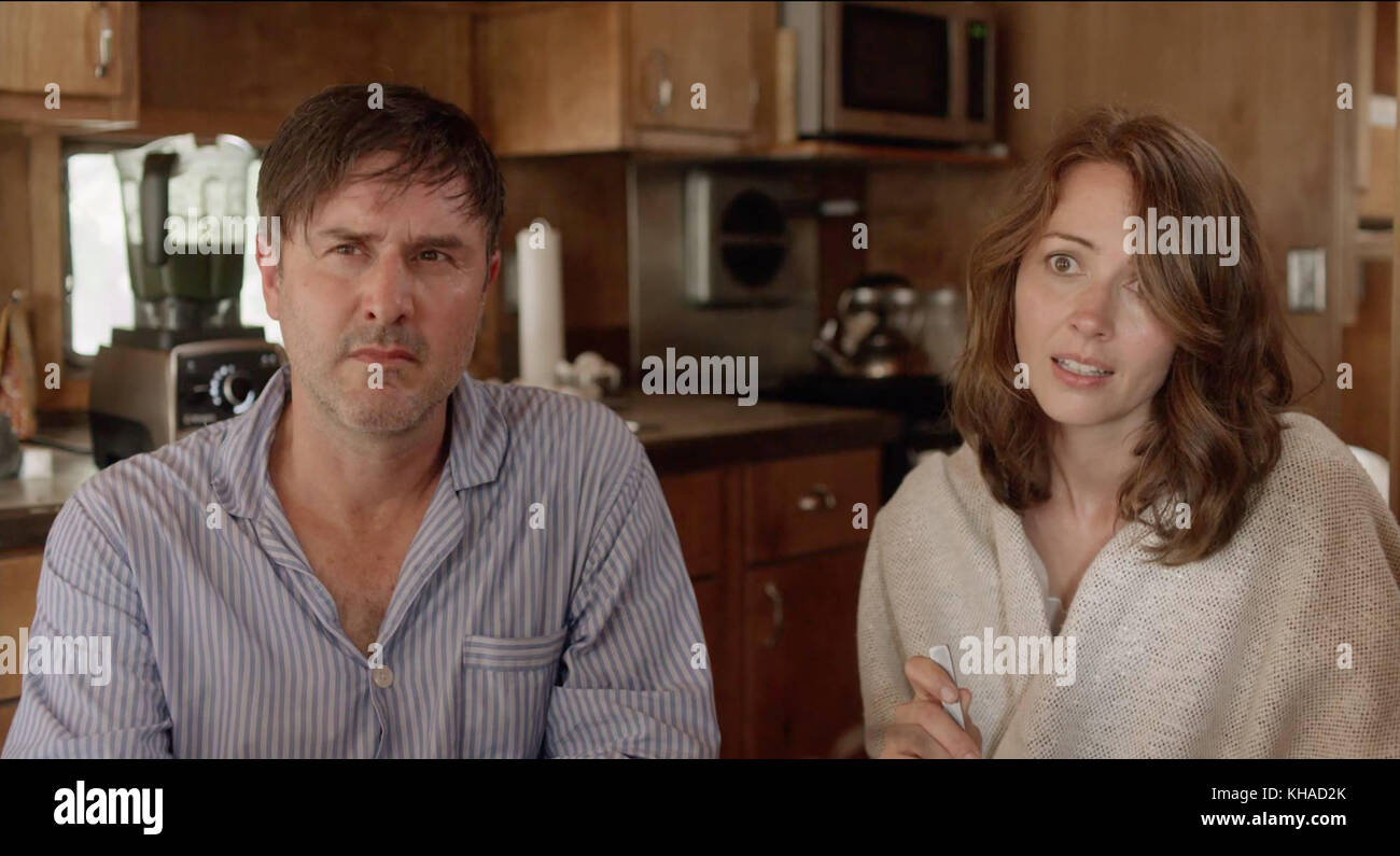 AMANDA & JACK GO GLAMPING, from left: David Arquette, Amy Acker, 2017. © Orion Pictures ...