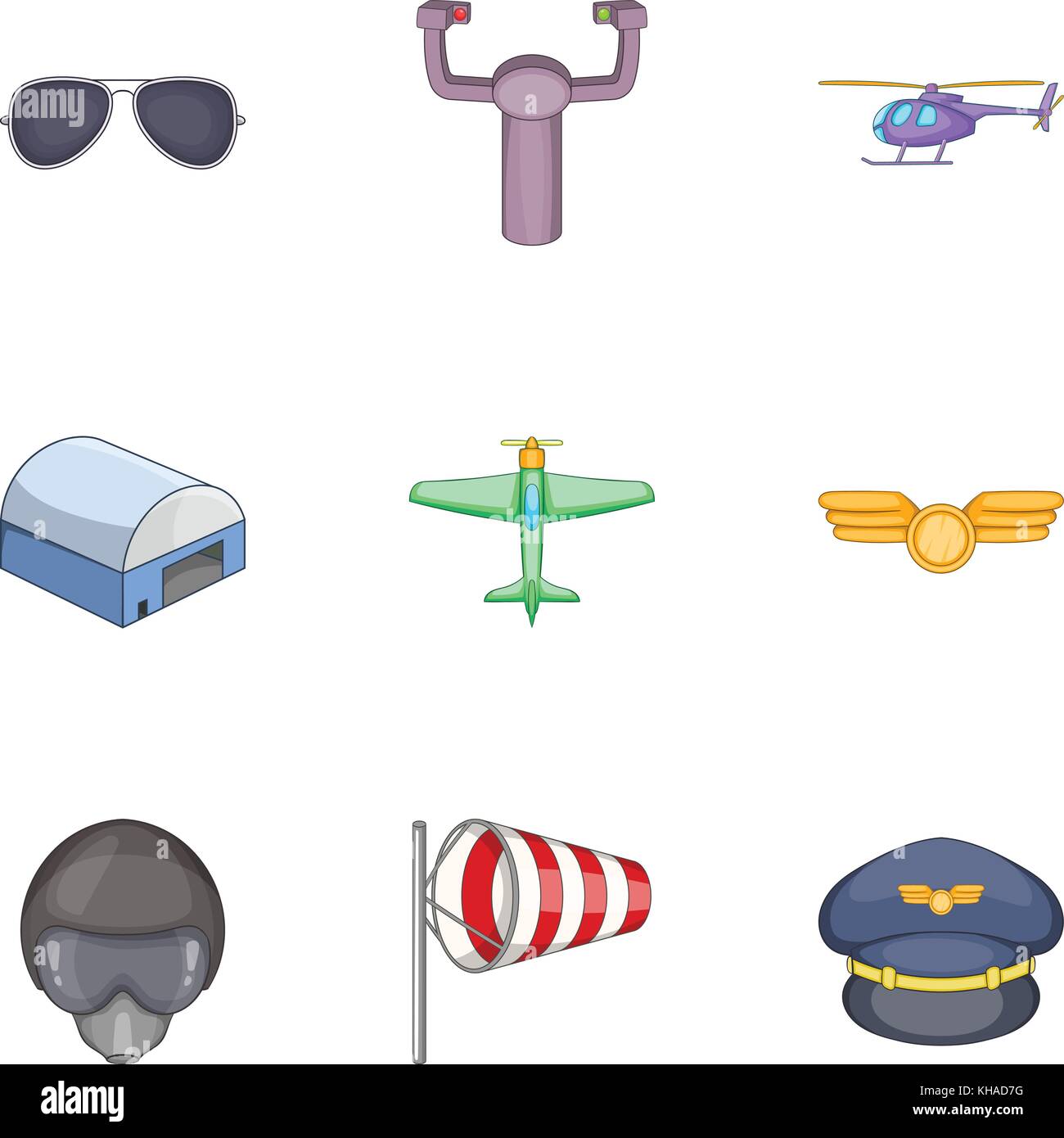 Flight altitude control Stock Vector Images - Alamy