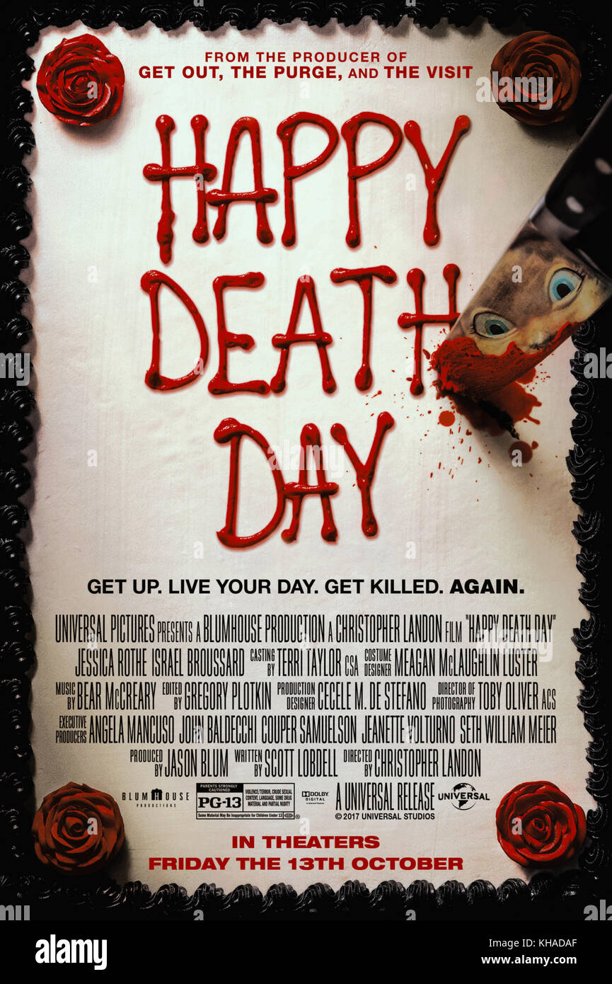HAPPY DEATH DAY, US poster, 2017. ©Universal Pictures/courtesy Everett ...