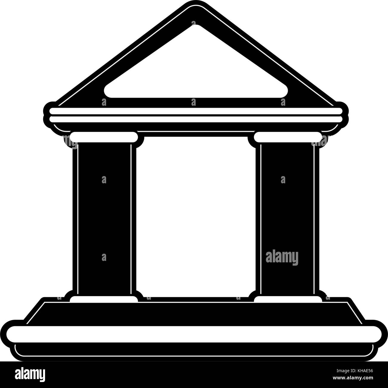 Greek building symbol Stock Vector Image & Art - Alamy
