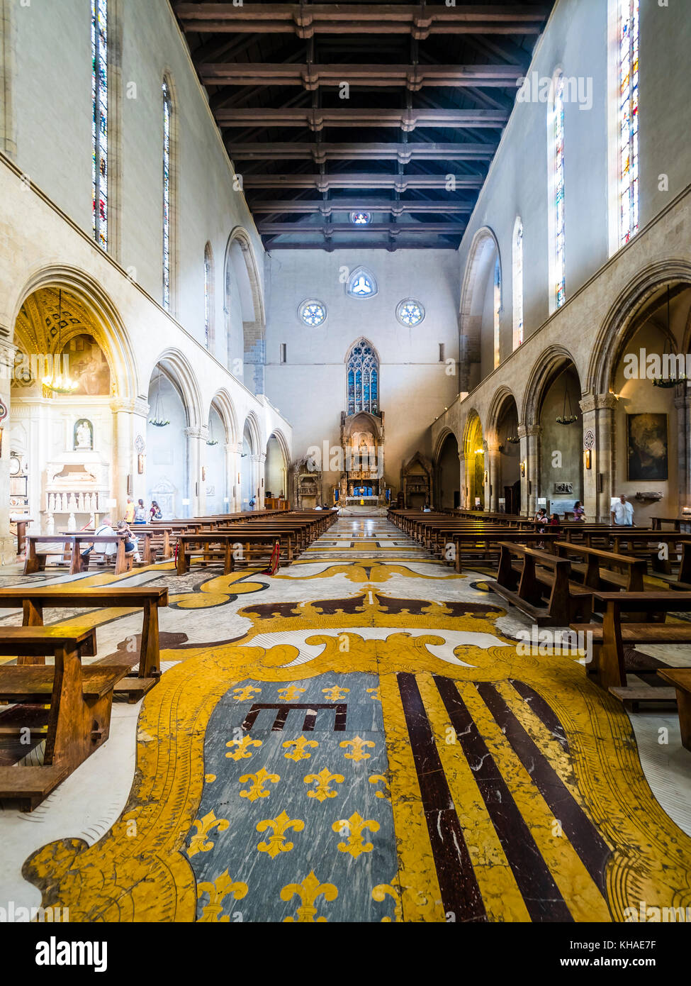 Kirchenschiff, Kirche Church of Jesus the Redeemer and Saint Ludovico d ...