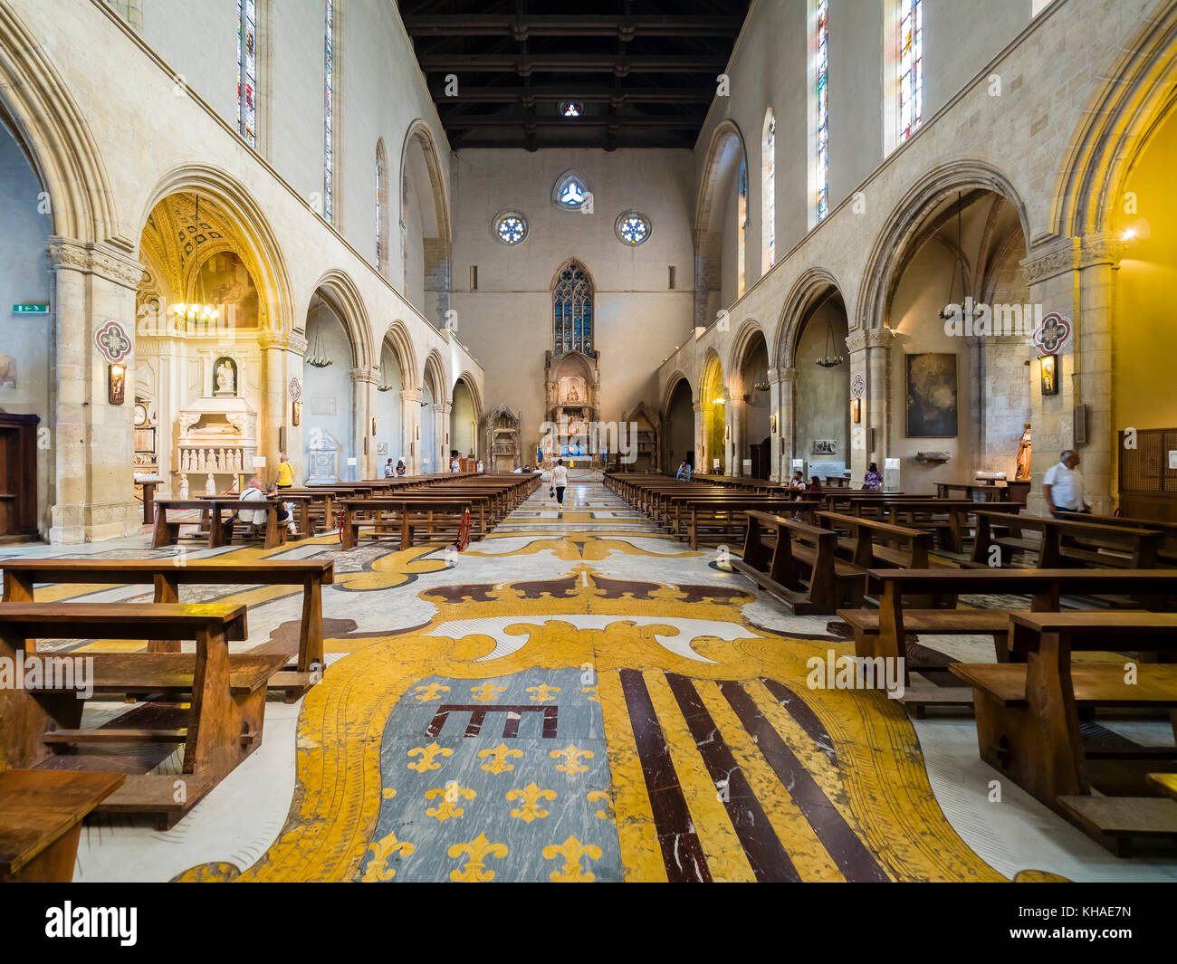 Kirchenschiff, Kirche Church of Jesus the Redeemer and Saint Ludovico d ...