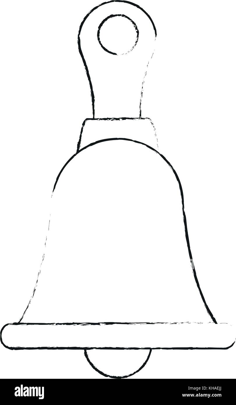 Antique handbell isolated Stock Vector Image & Art - Alamy