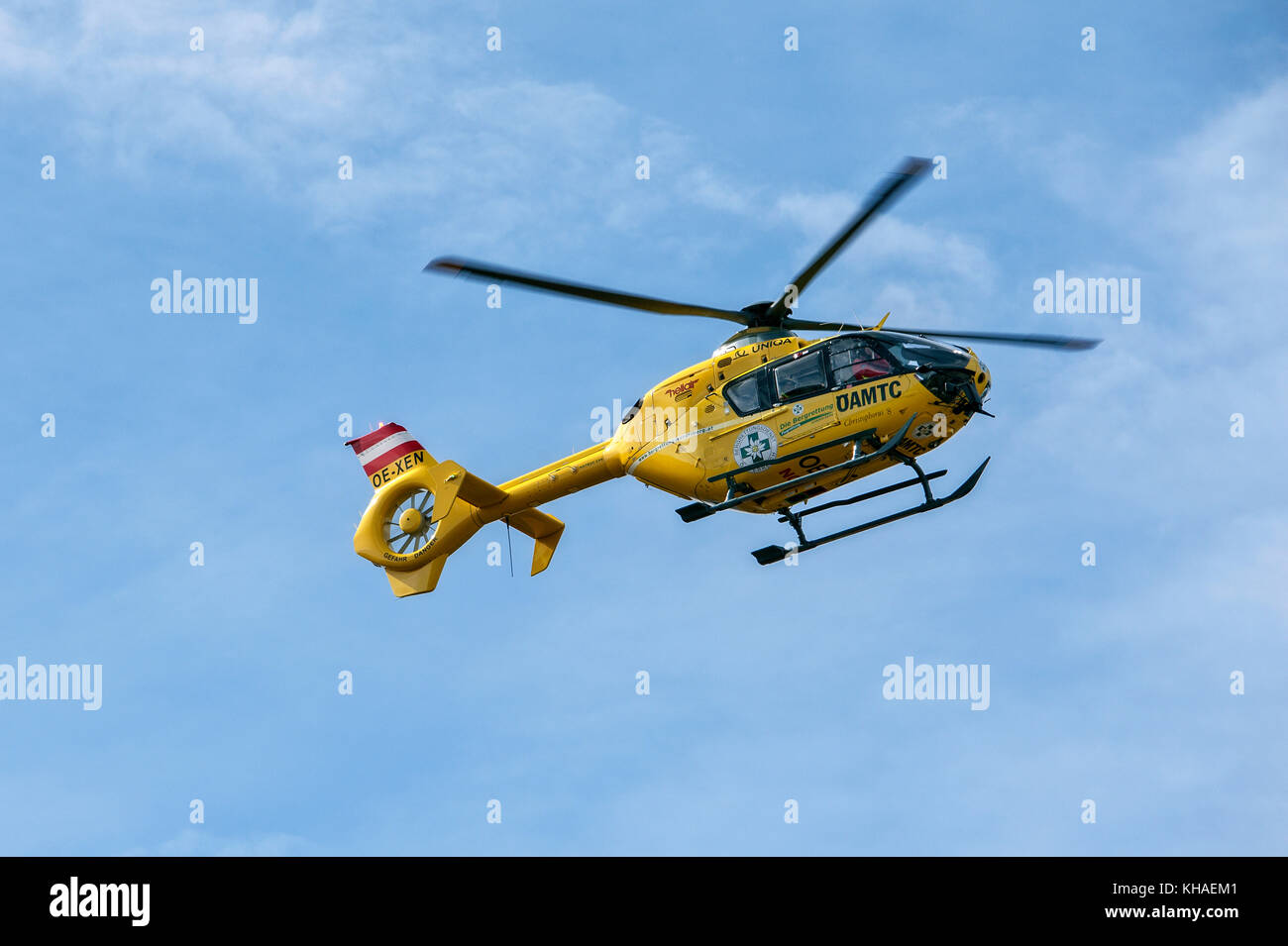Helicopter mountain rescue service in hi-res stock photography and ...