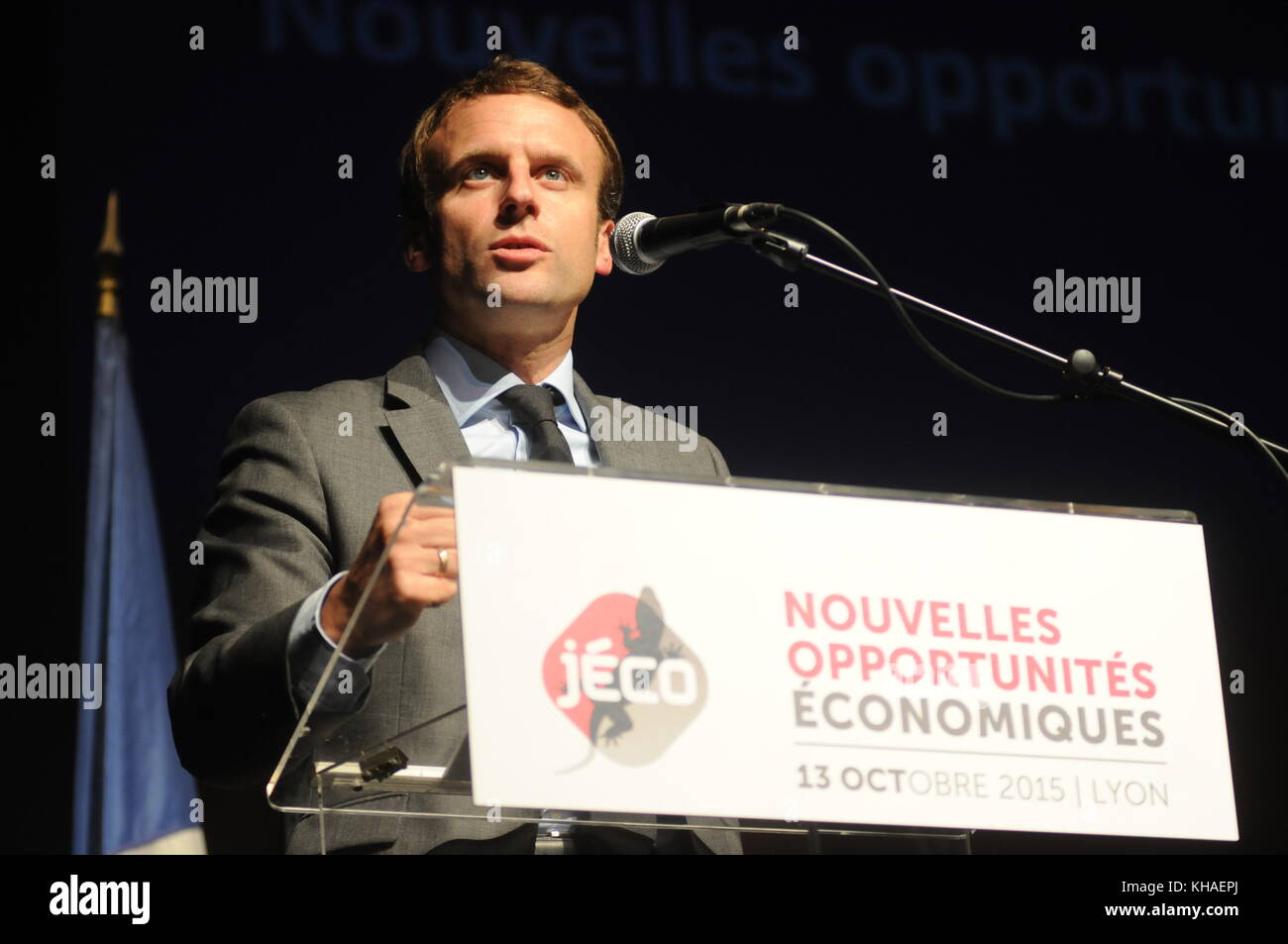 Emmanuel macron young hi-res stock photography and images - Alamy