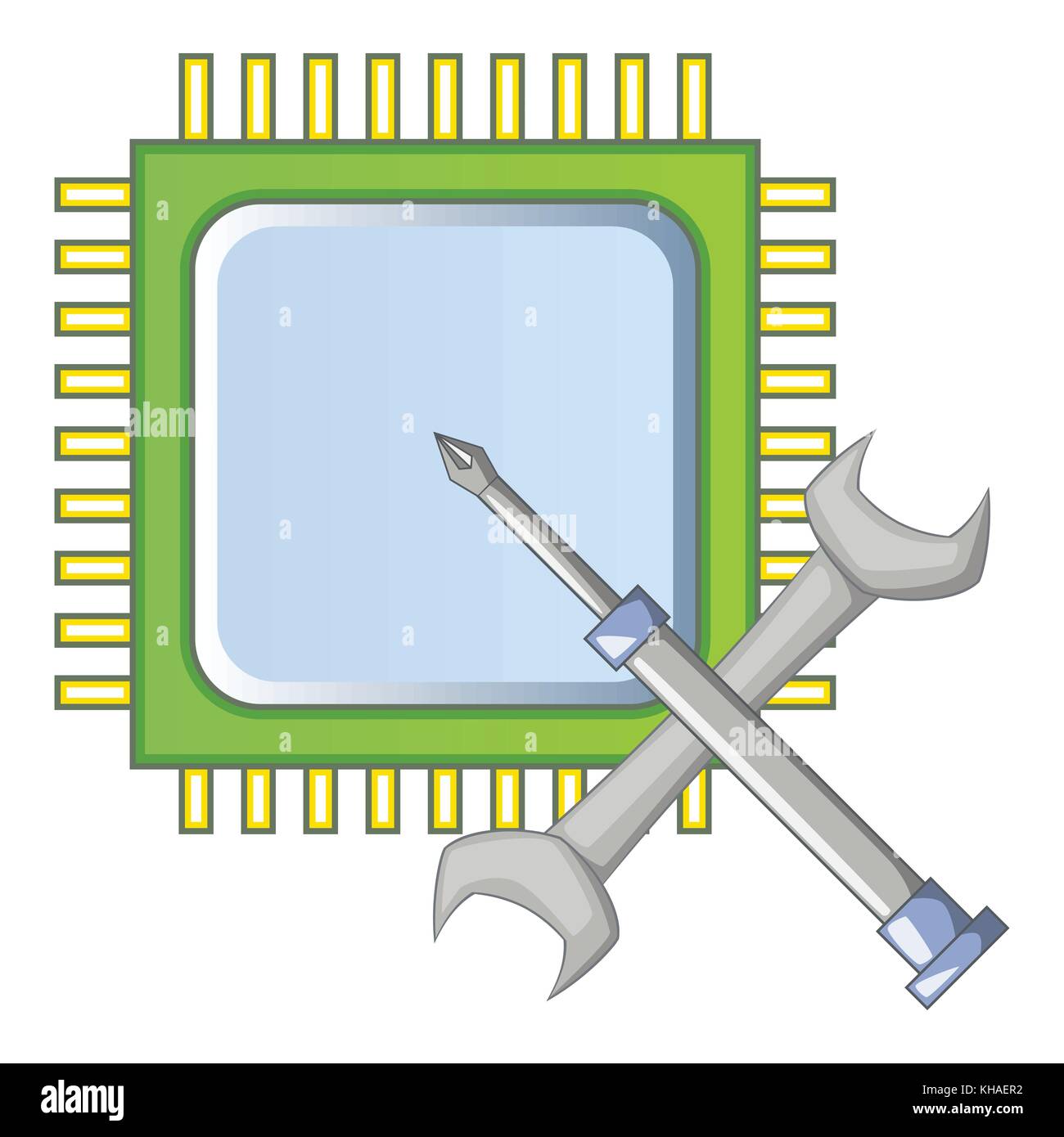 Electronics repair icon, cartoon style Stock Vector Image & Art - Alamy