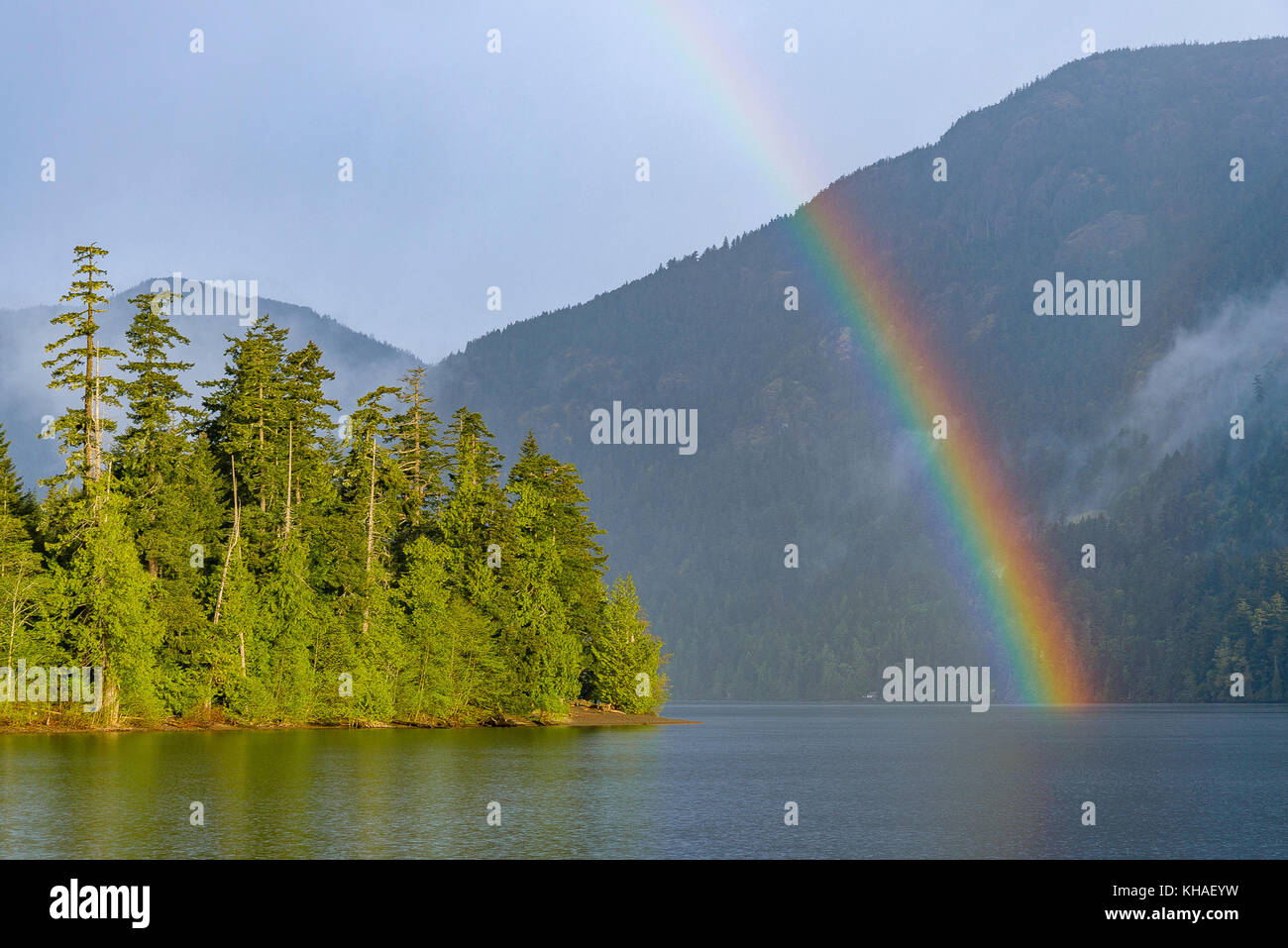 Rainbow british columbia hi-res stock photography and images - Alamy