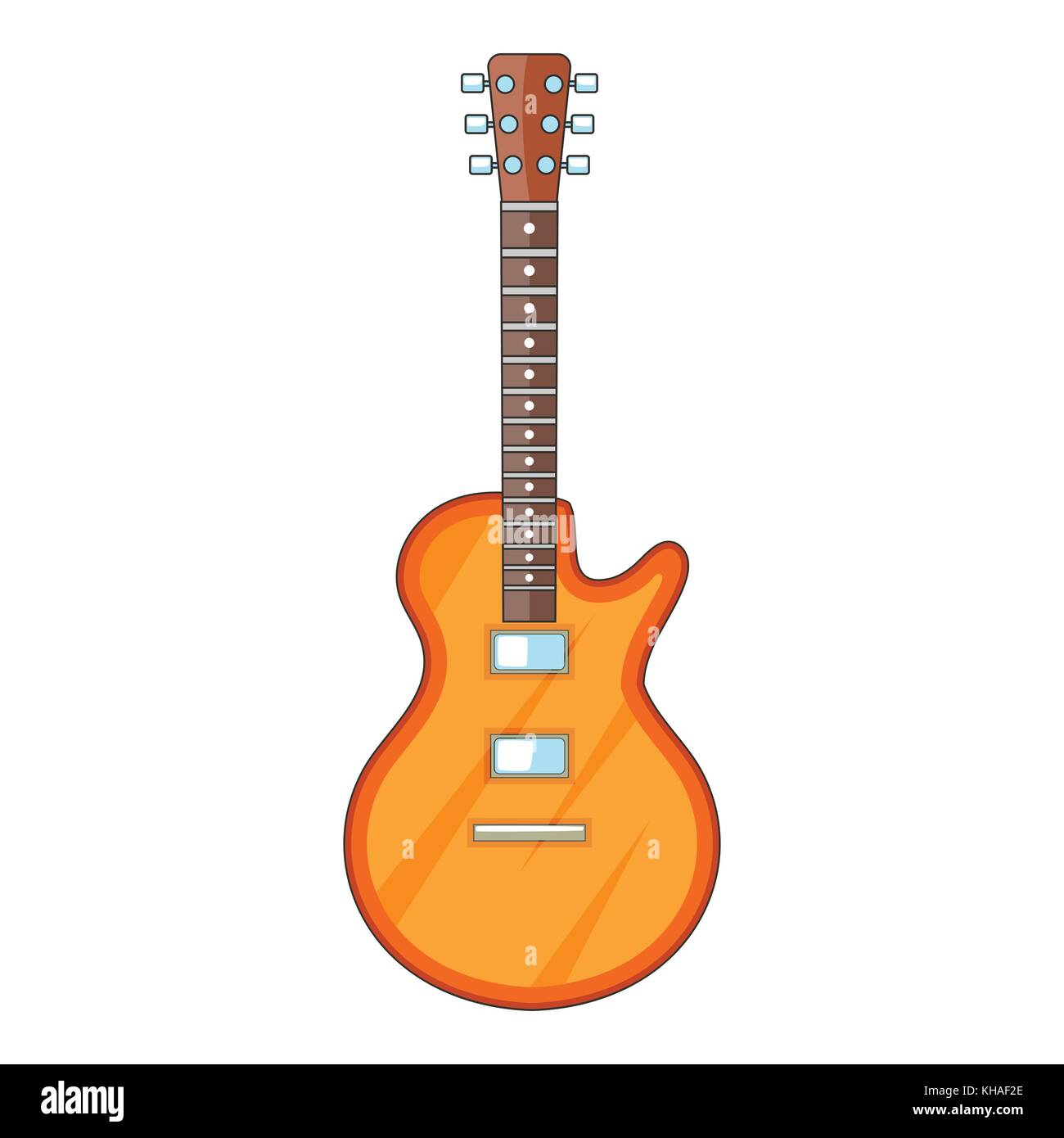 Acoustic guitar icon, cartoon style Stock Vector Image & Art - Alamy